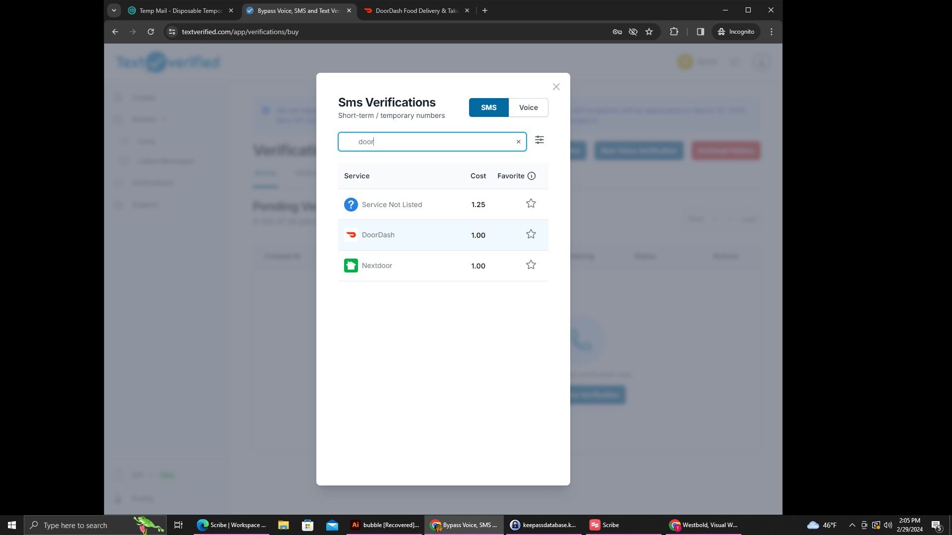 Sign up for DoorDash without a phone number | Textverified Blog