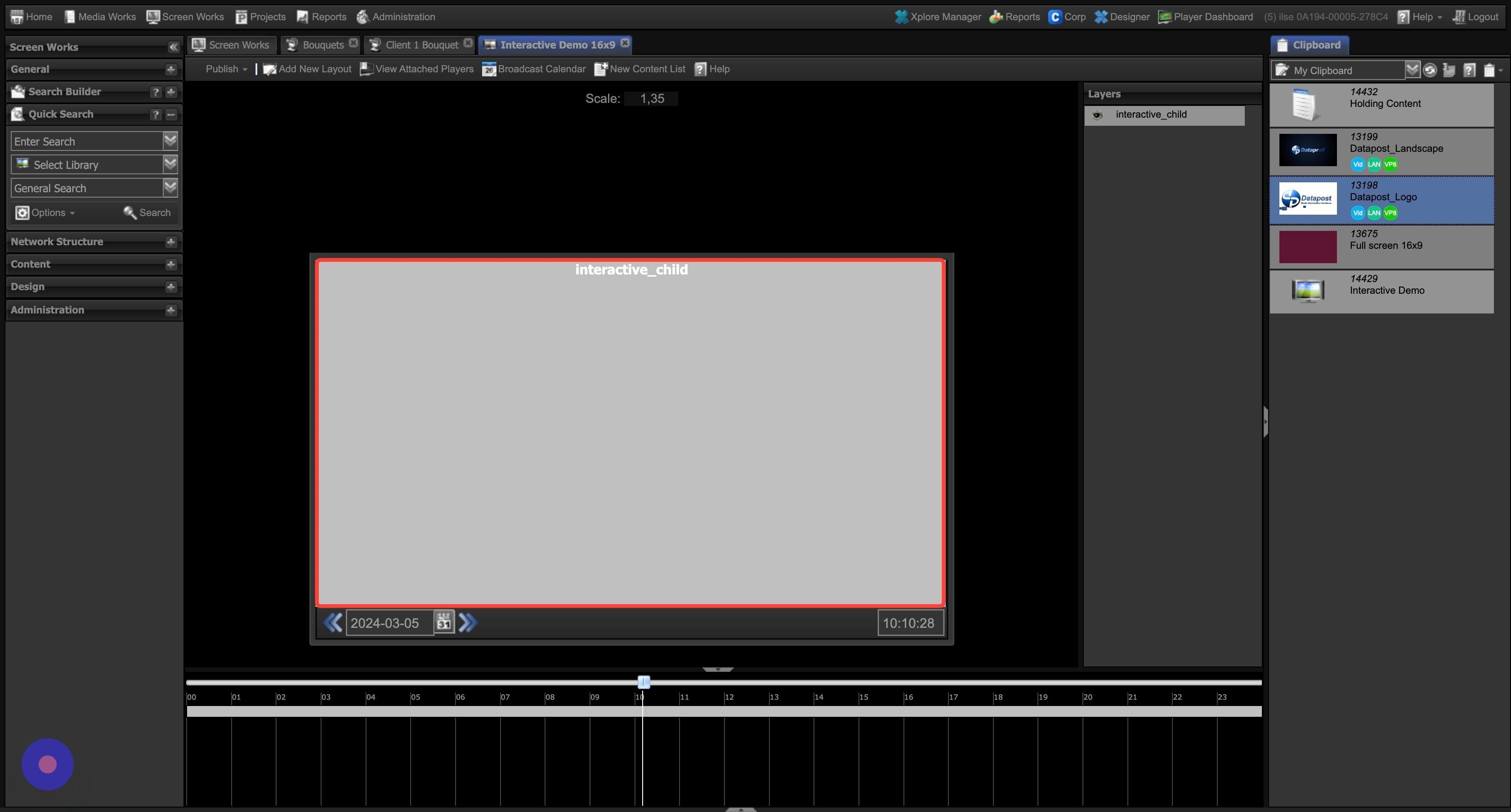 Interactive Project Set-up | Datapost Help