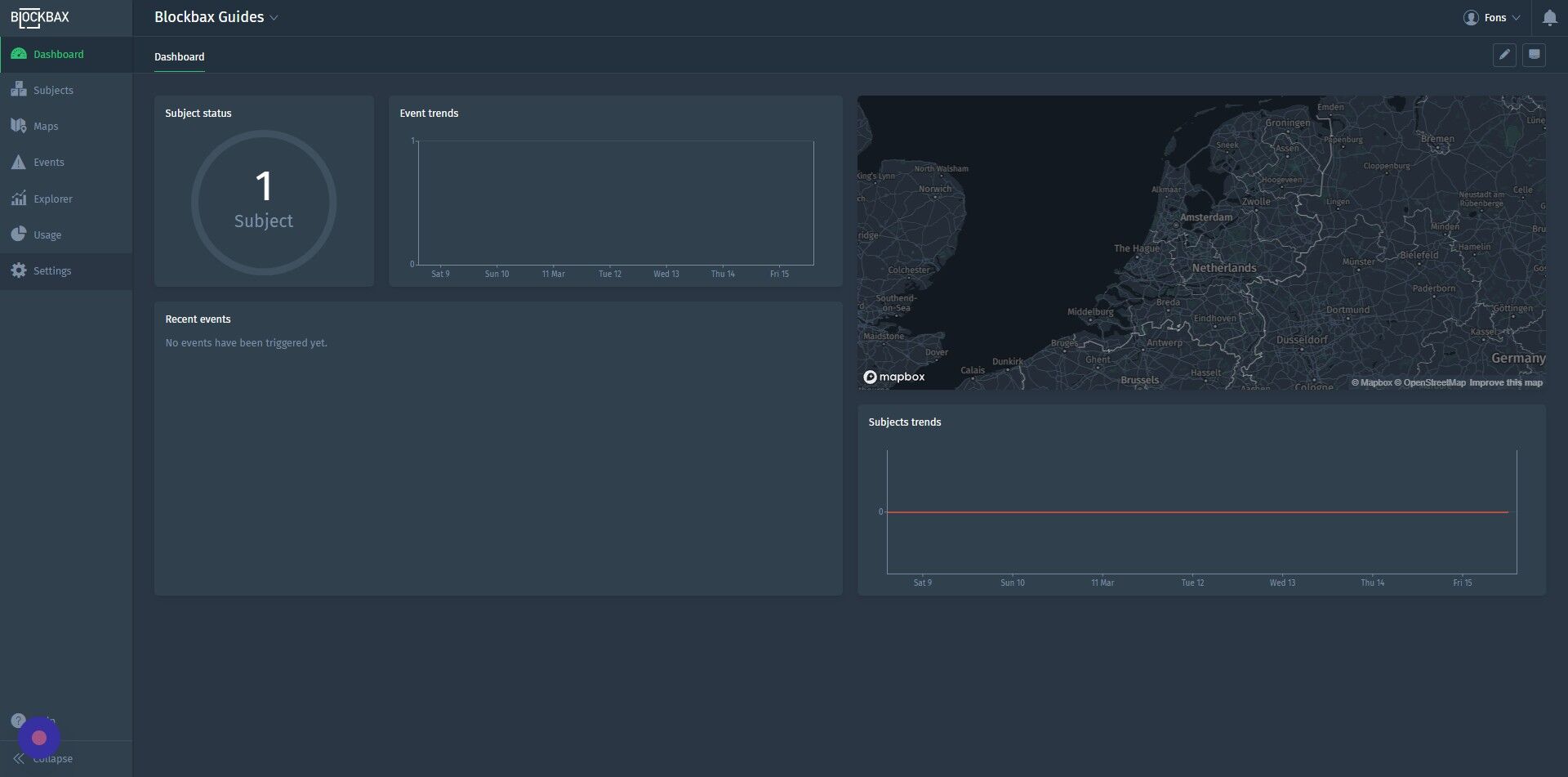 Adding an image to a dashboard | Blockbax