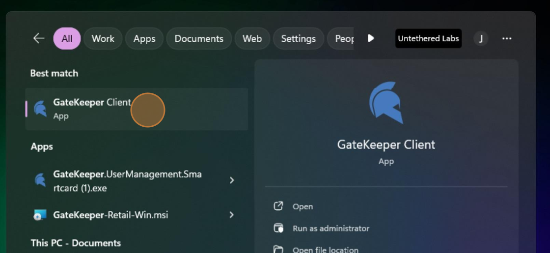 How To Find The Gatekeeper Hub Url Through The Gatekeeper Client App