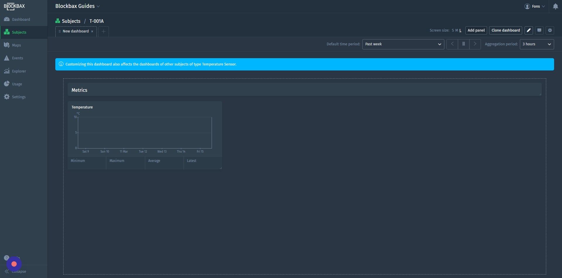 Adding an image to a dashboard | Blockbax