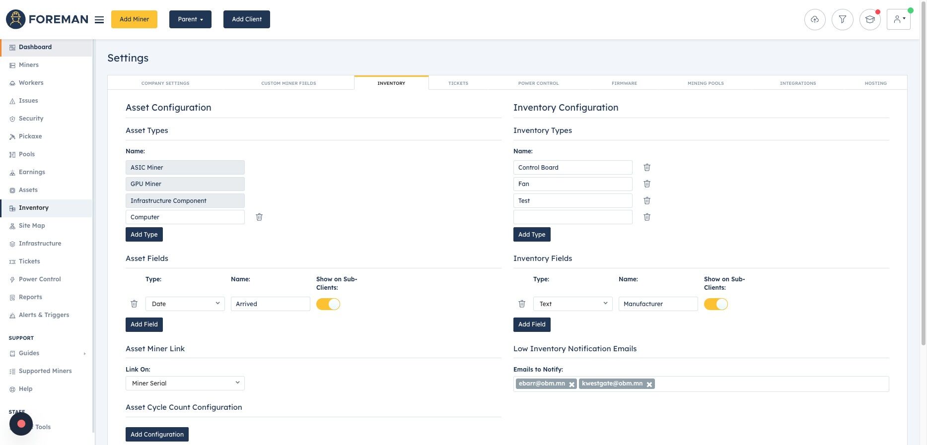 How To: Add a New Inventory Type to your Inventory – OBM