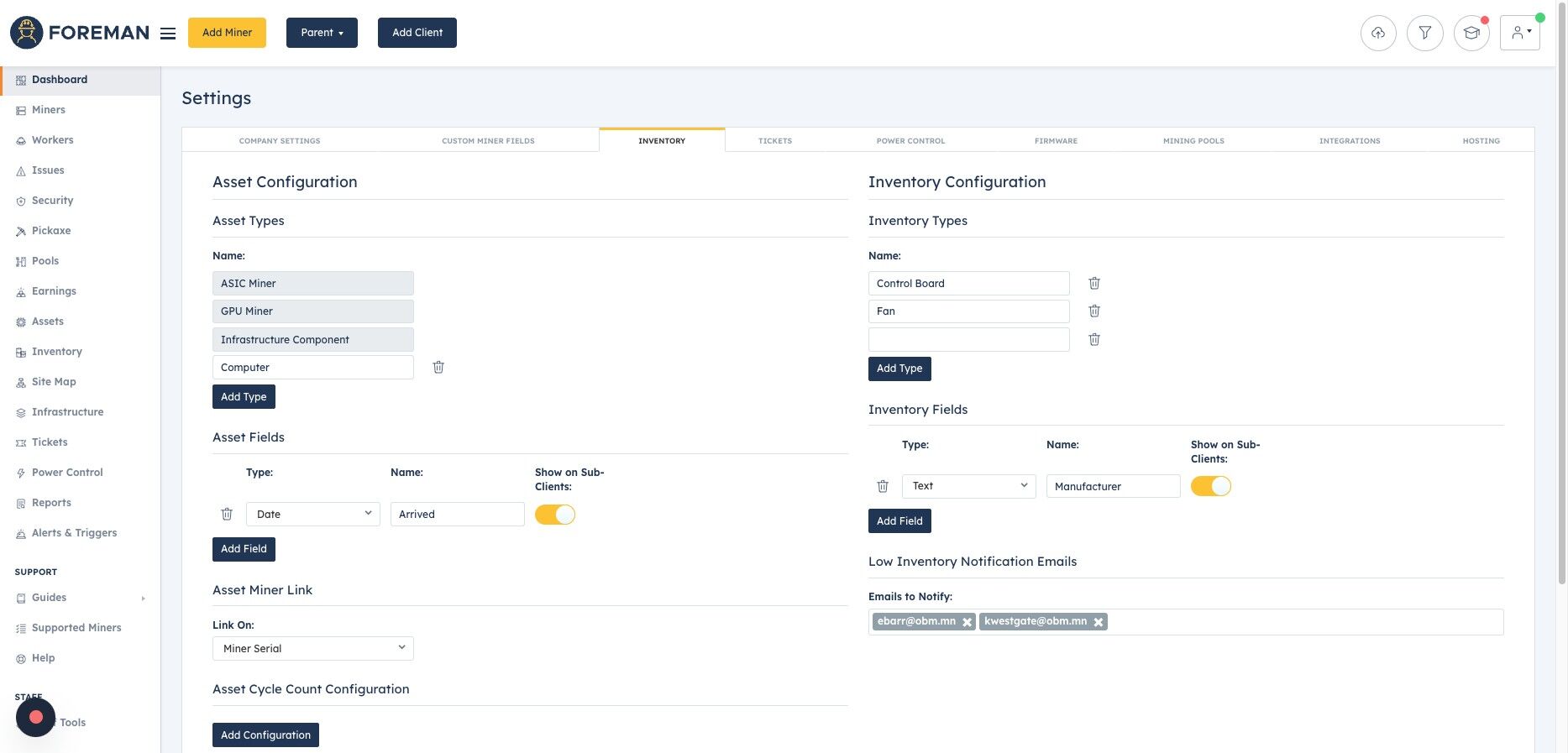 How To: Add a New Inventory Type to your Inventory – OBM