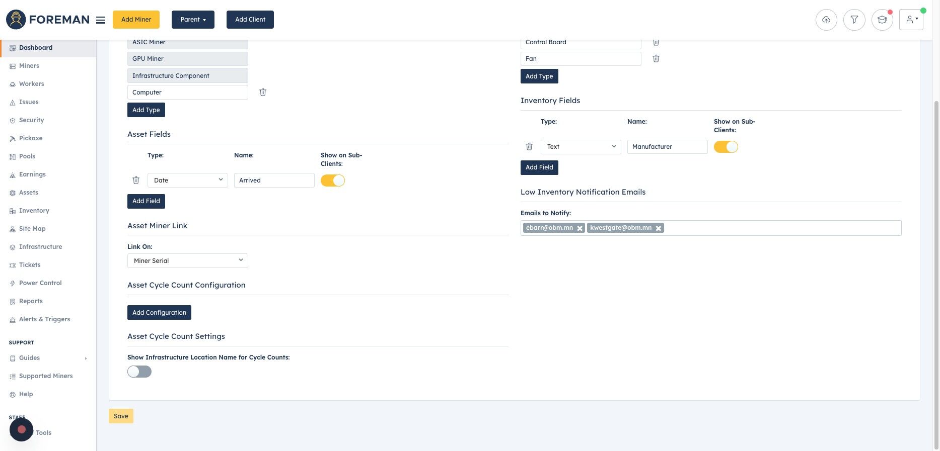 How To: Set Up Low Inventory Notifications When Adding A New Inventory ...