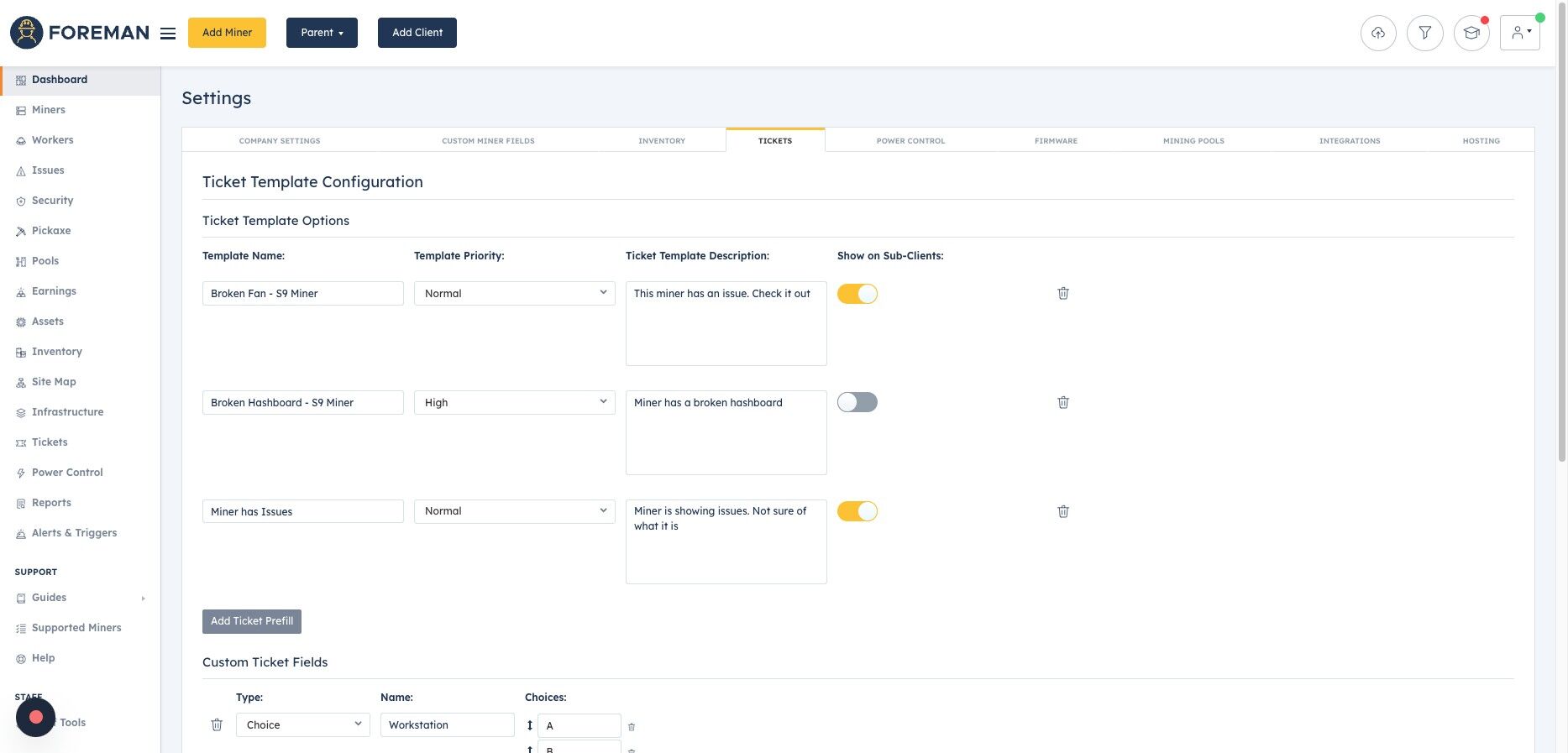 How To: Create A Ticket Template – OBM