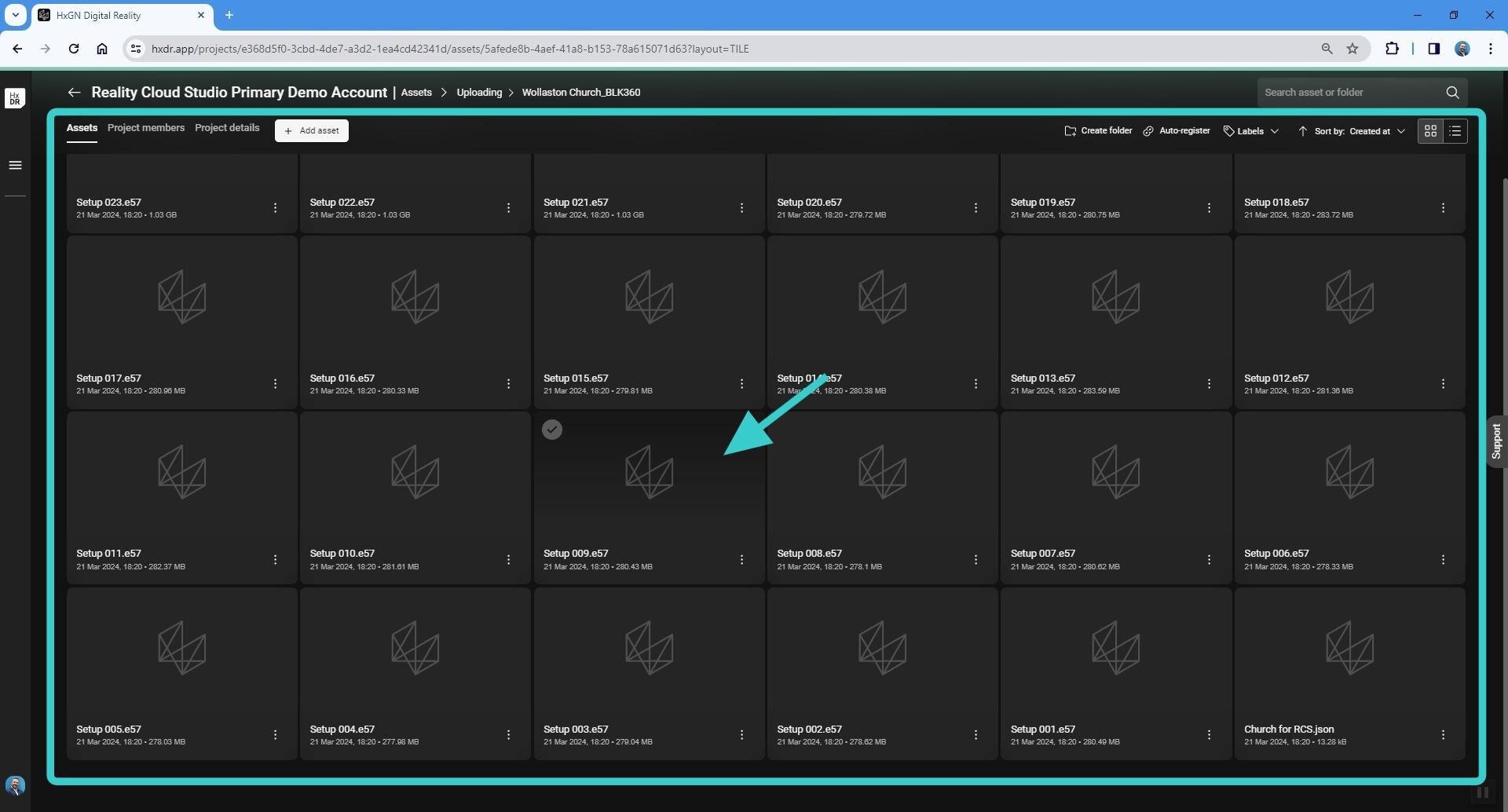 Auto-Registration of E57 files from FIELD 360 or the BLK LIVE App