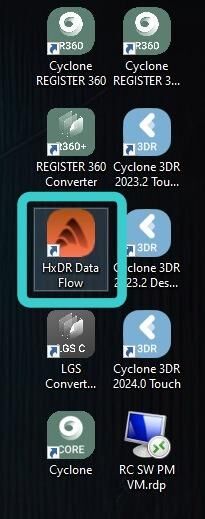 Using the HxDR Data Flow app: step by step guide