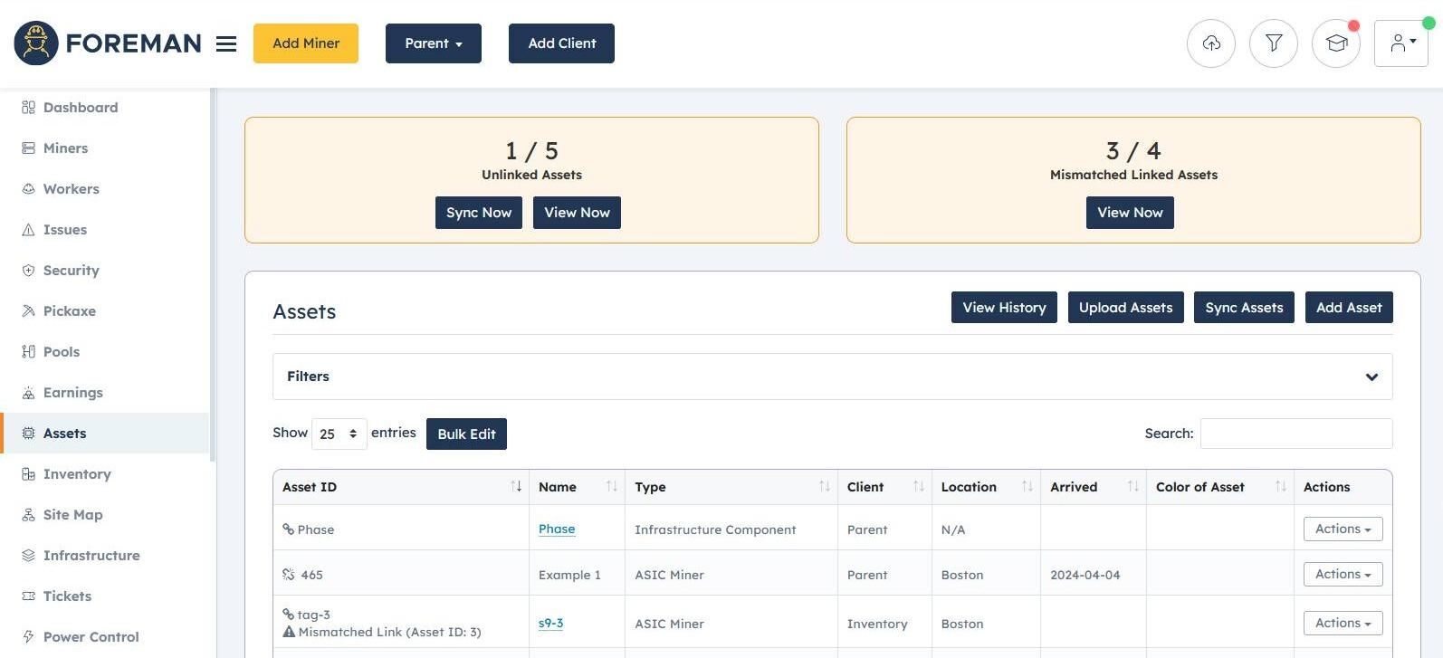 How To: Export A List Of Assets – OBM