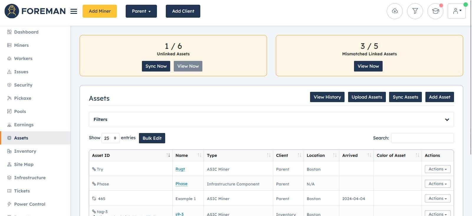 How To: Sync Assets – OBM