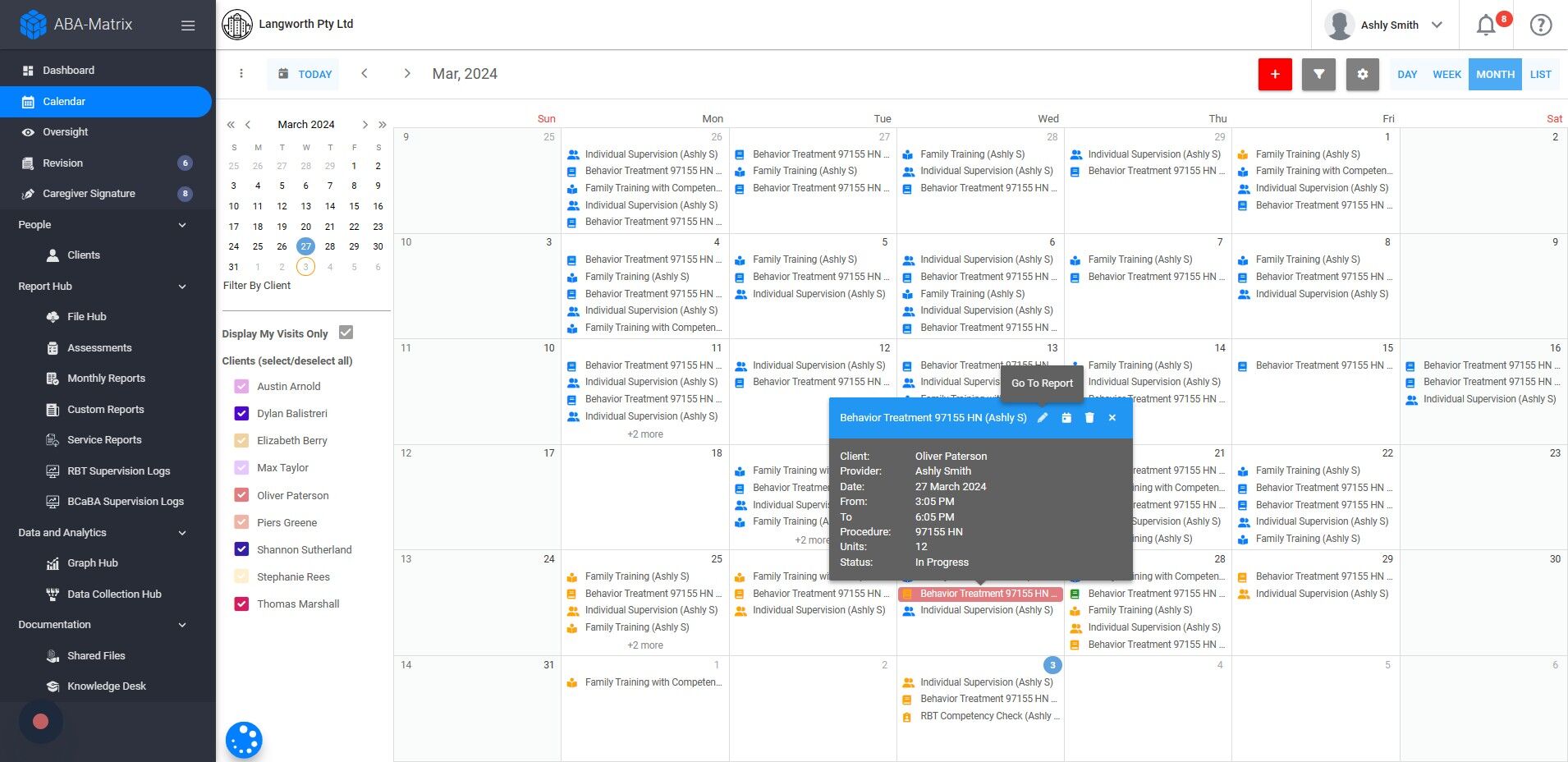 How to collect data in the system? - ABA Matrix Knowledge Desk