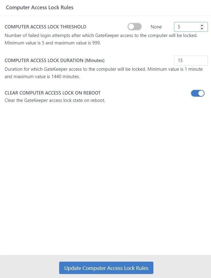 Access Lock Explained. – GateKeeper