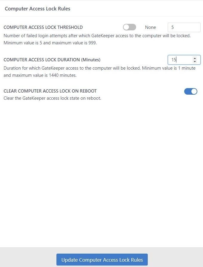 Access Lock Explained. – GateKeeper