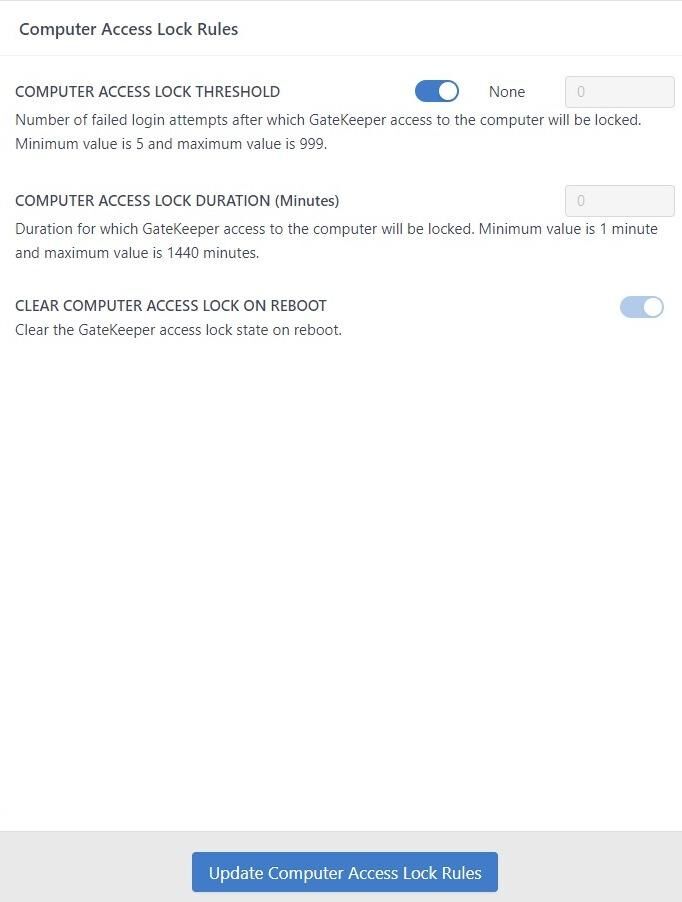 Access Lock Explained. – GateKeeper