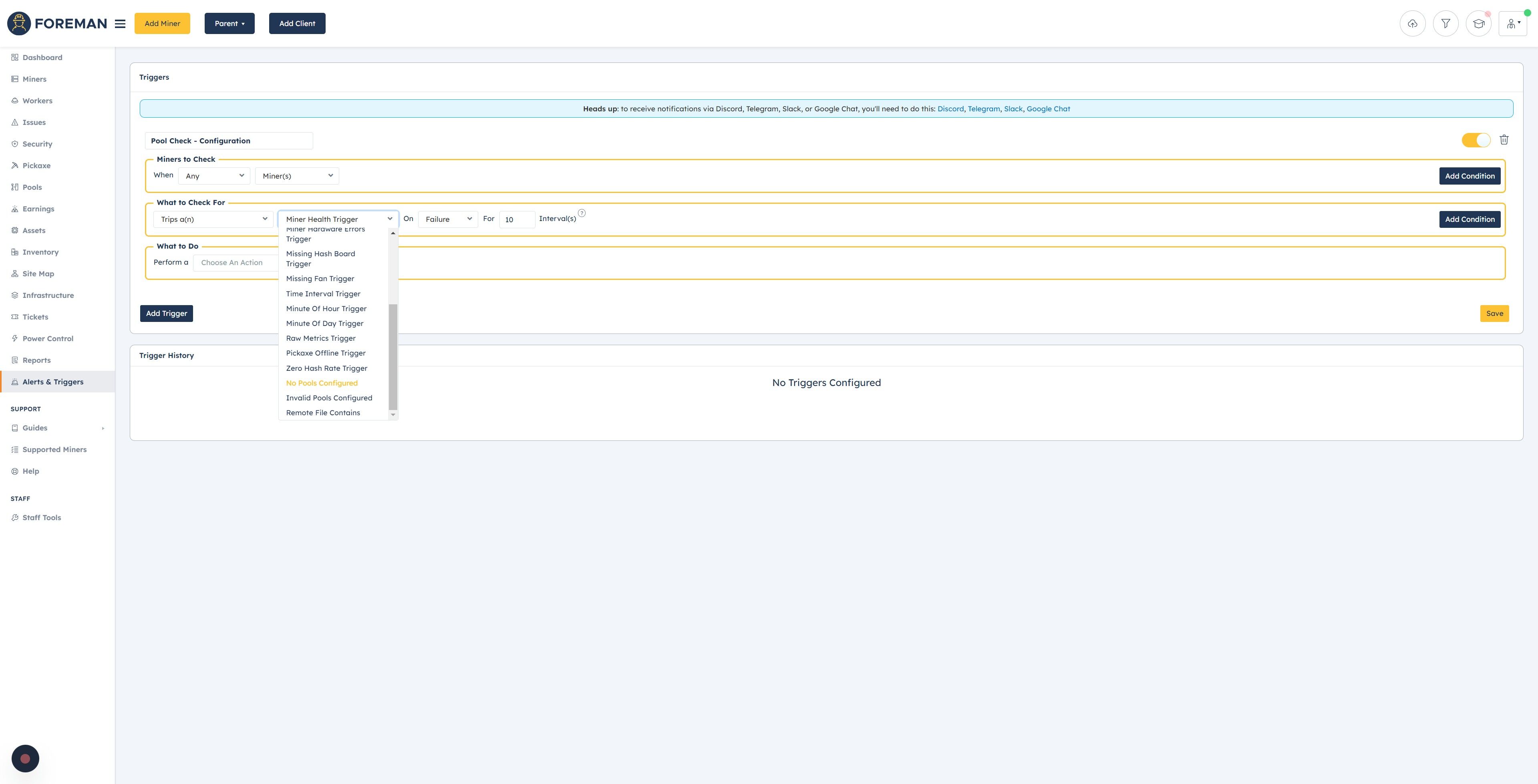 How To: Add A Pool Configuration Management Trigger – OBM