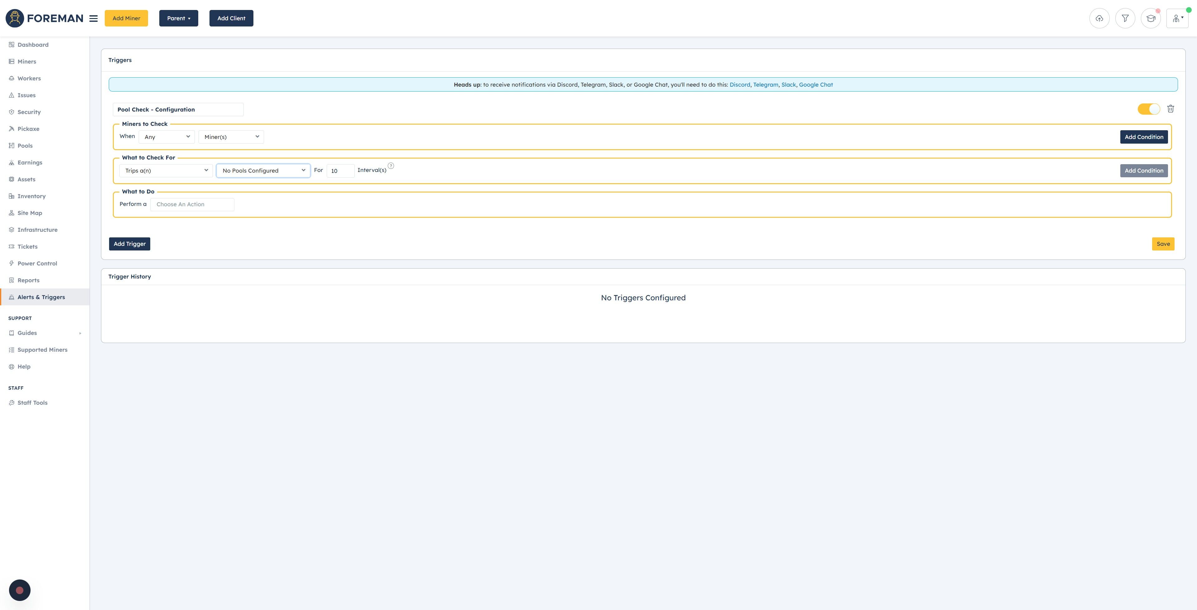 How To: Add A Pool Configuration Management Trigger – OBM
