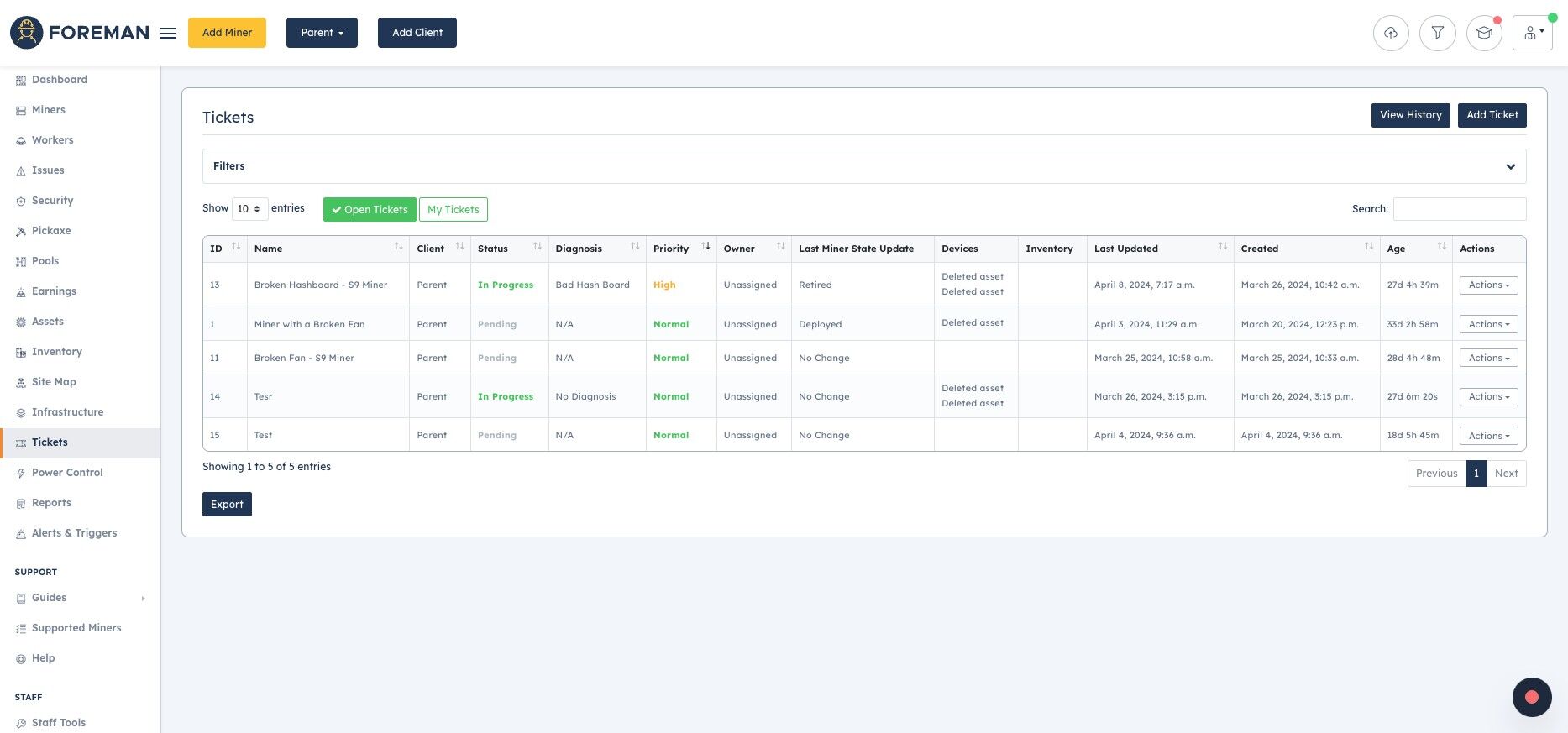 Best Practices: An Operators Use Case For Inventory, Assets and Tickets within Foreman – OBM
