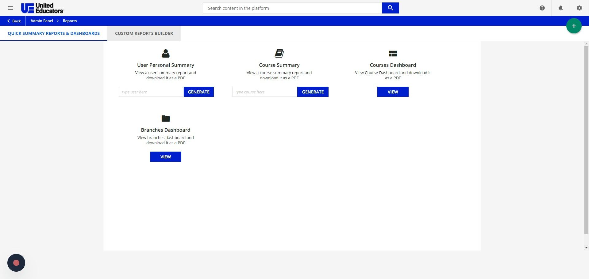 Running Reports and Viewing Learner Completion Data – Lexicon