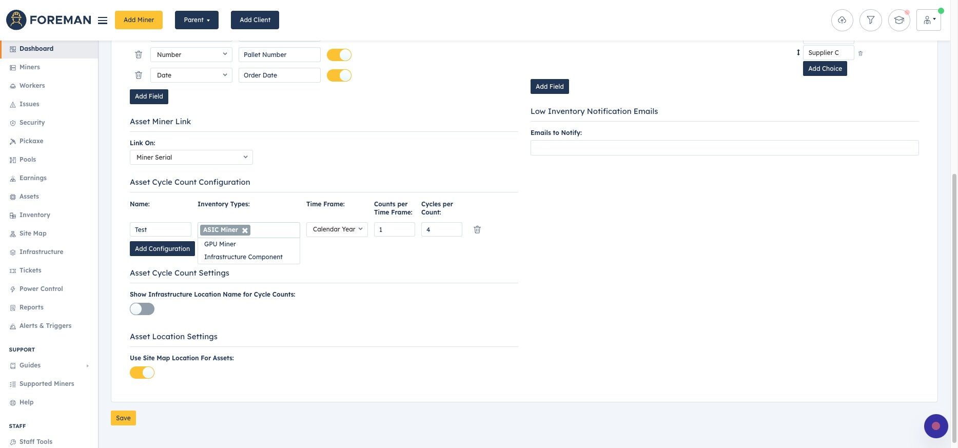 How To: Set Up Cycle Counts For Auditing Assets – OBM