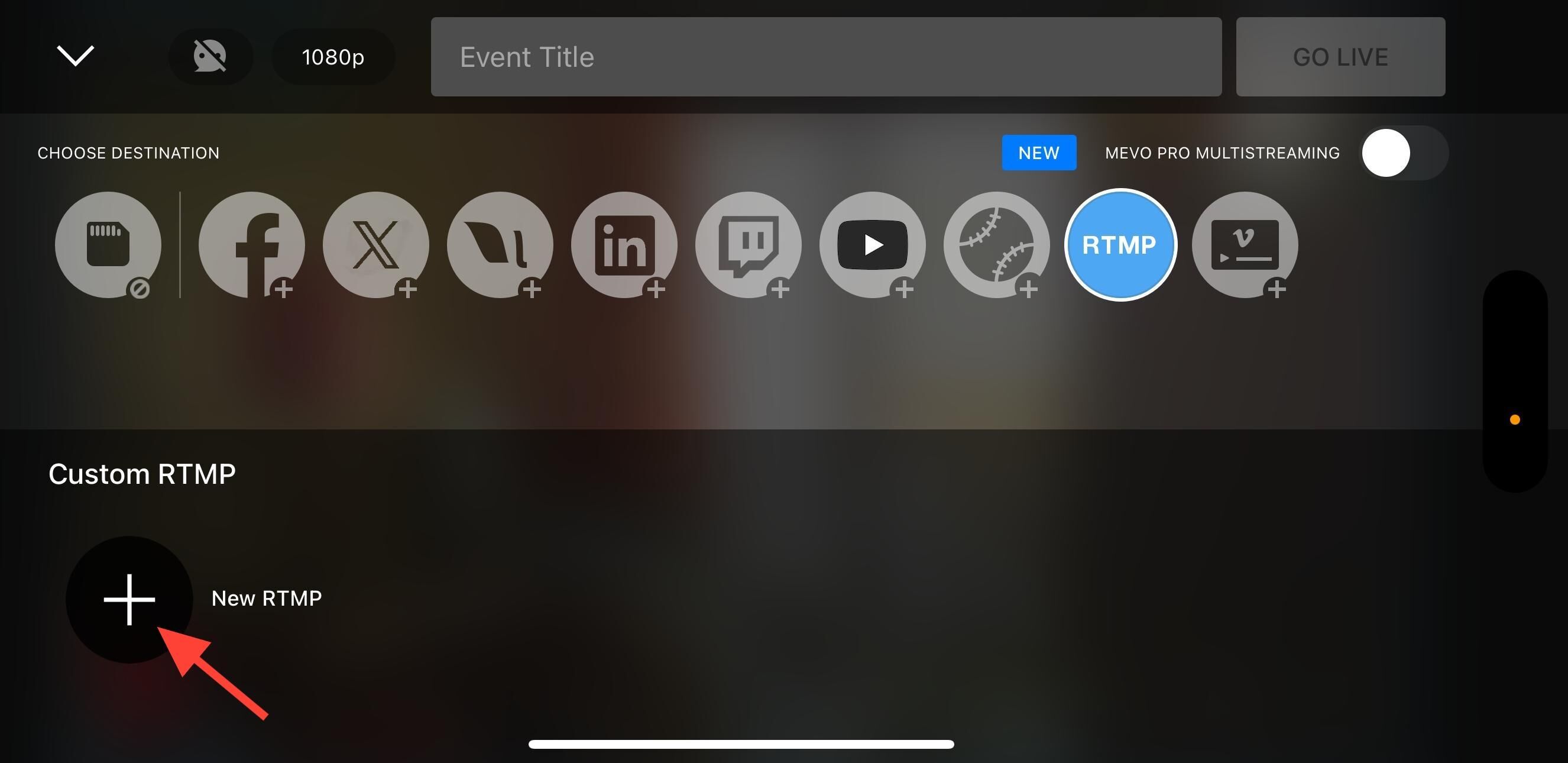 Stream to Facebook Live – Mevo Camera