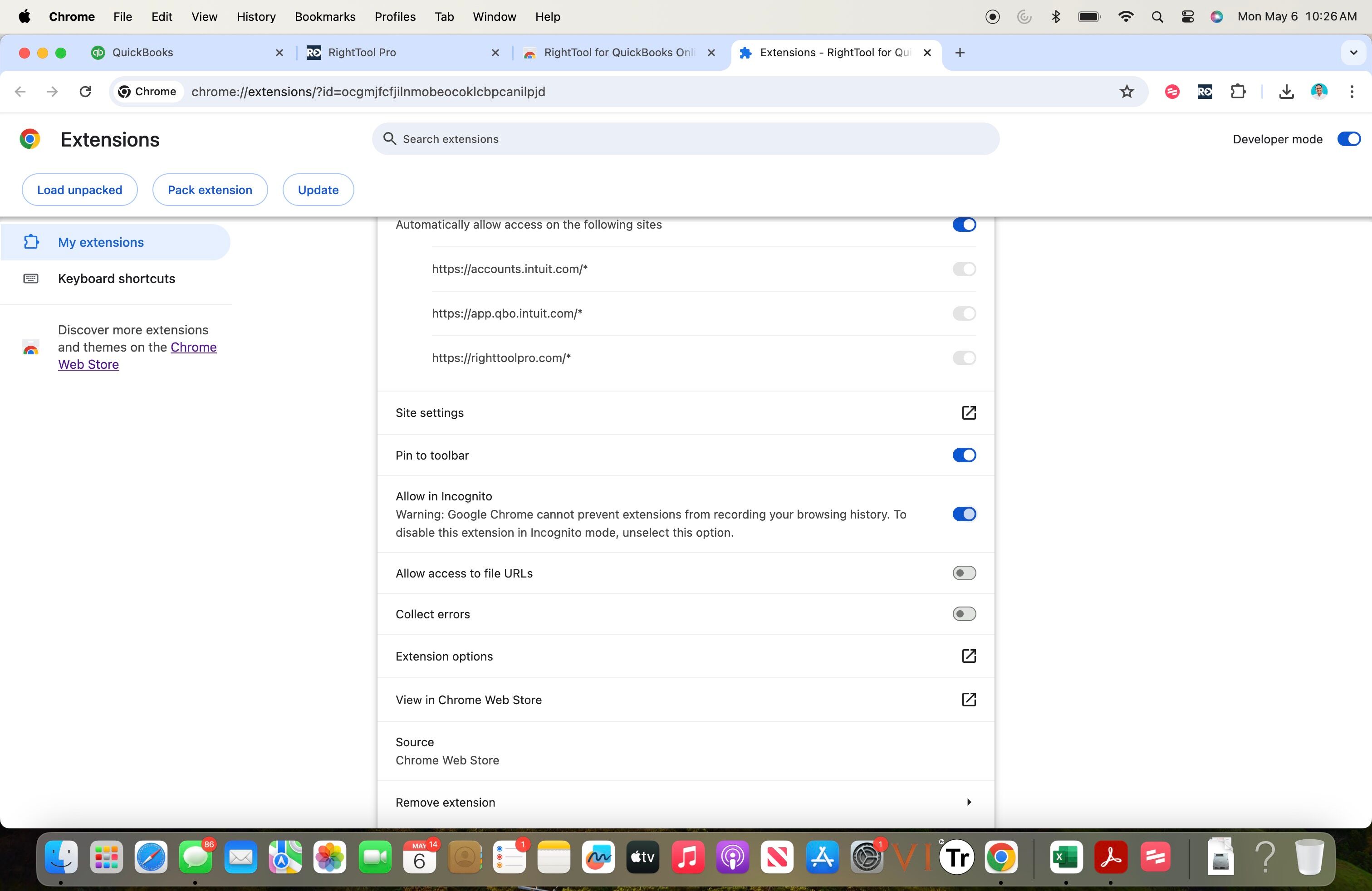 Install, Remove, Update, and Troubleshooting RightTool Chrome Extension – RightTool for ...