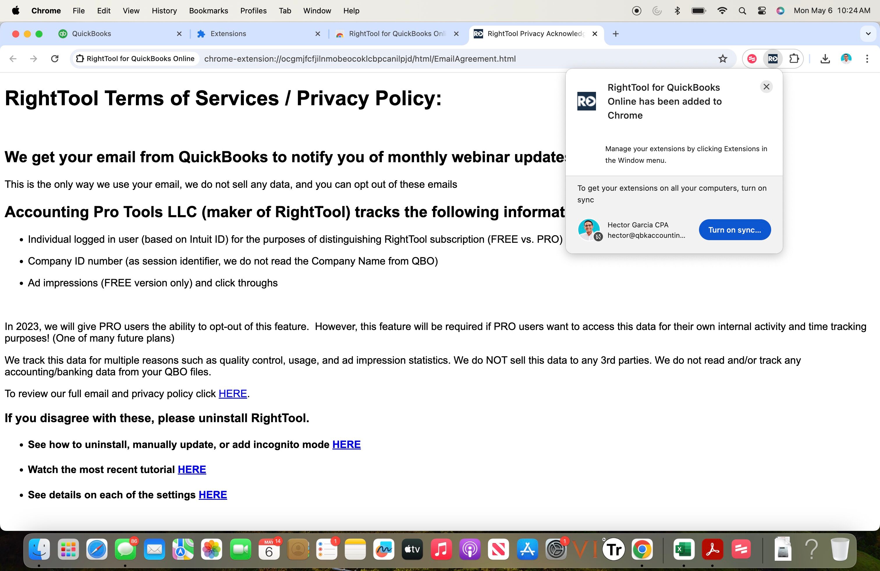 Install, Remove, Update, and Troubleshooting RightTool Chrome Extension – RightTool for ...