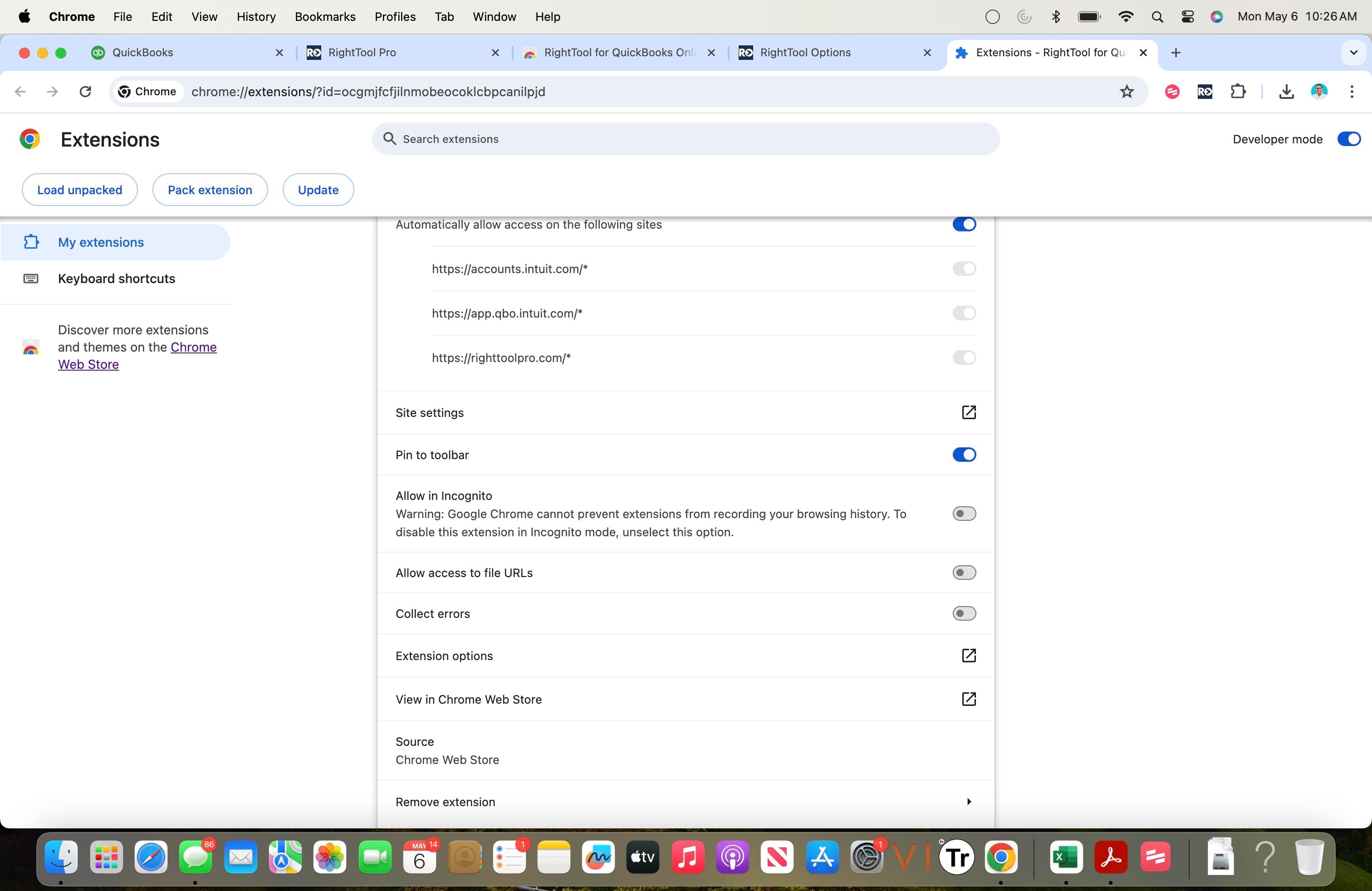 Install, Remove, Update, and Troubleshooting RightTool Chrome Extension – RightTool for ...