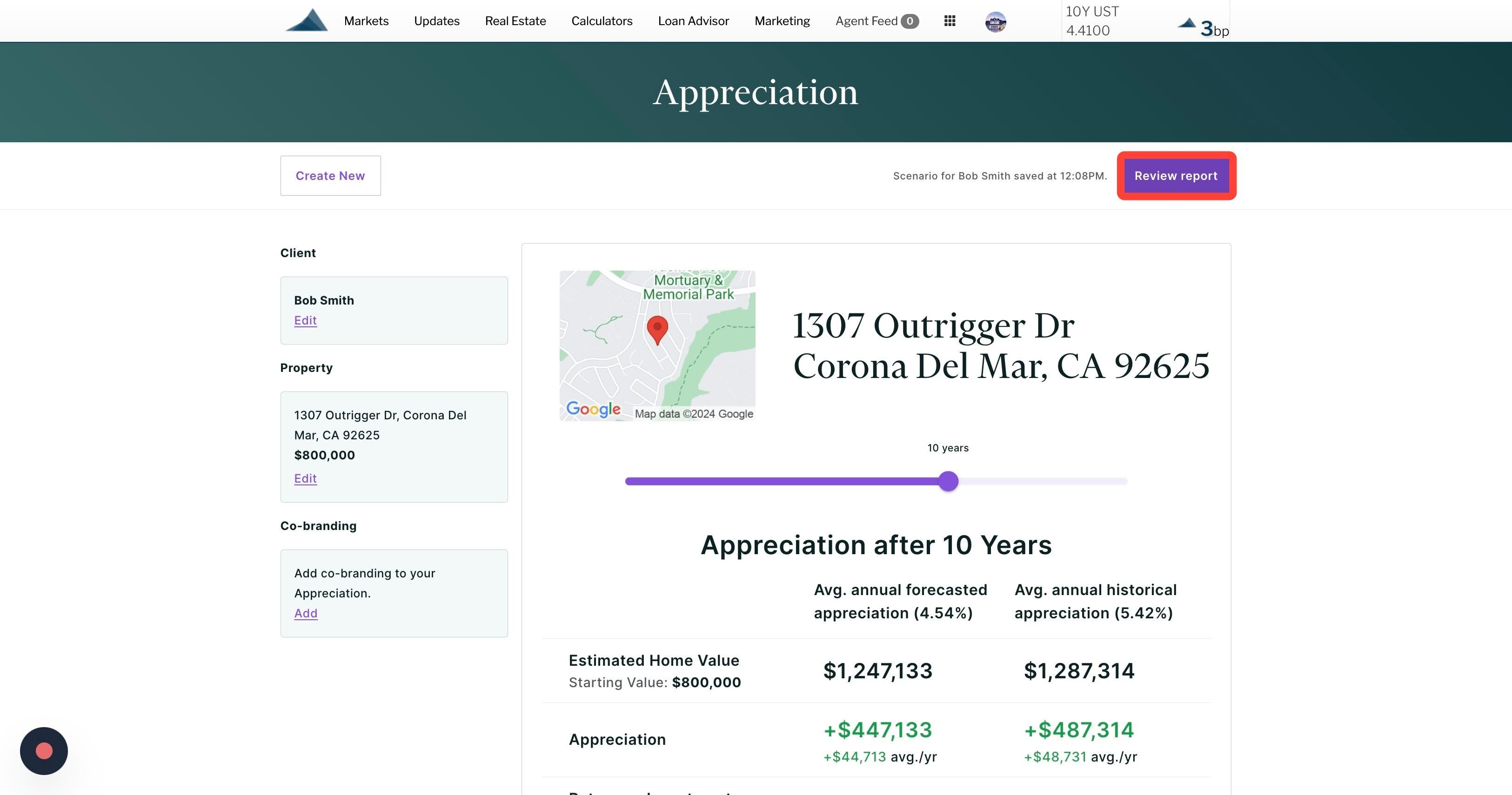 Appreciation Calculator: Step-by-Step Guide – MBS Highway