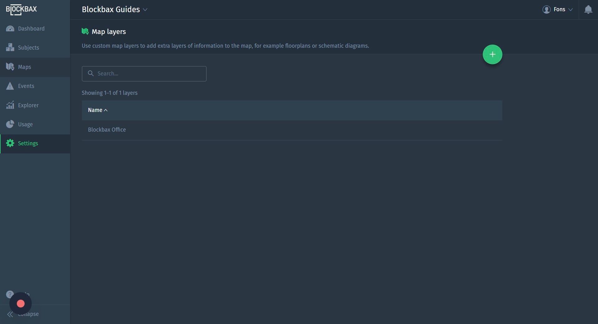 Creating a global map layer | Blockbax