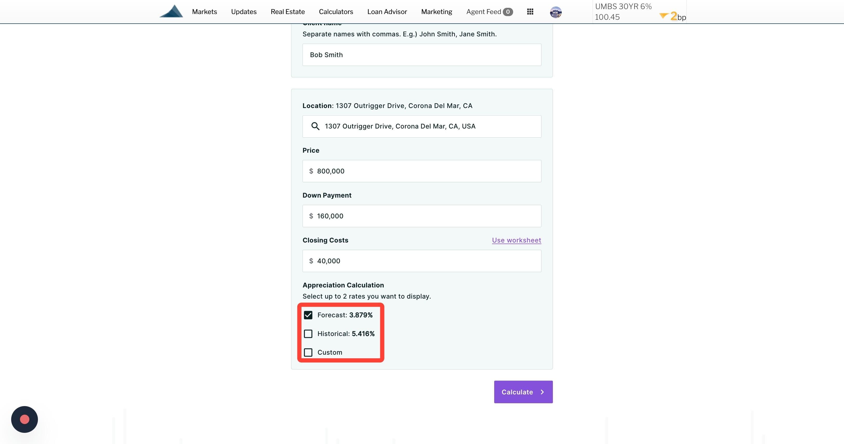 Appreciation Calculator: Step-by-Step Guide – MBS Highway