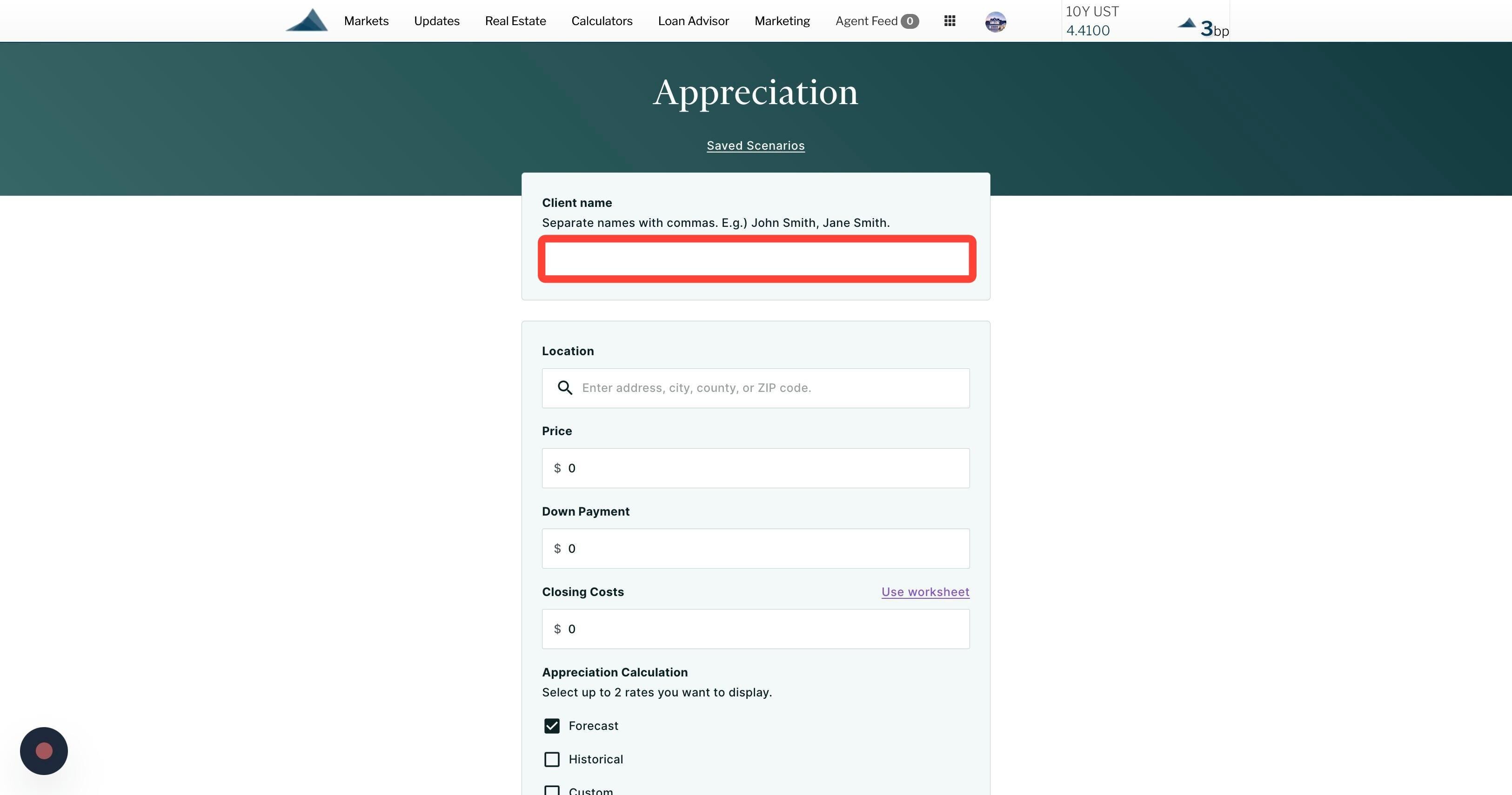 Appreciation Calculator: Step-by-Step Guide – MBS Highway
