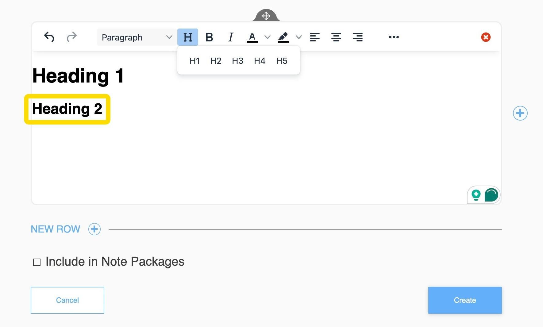 How to Use Headings and Highlight Features in Text Editor