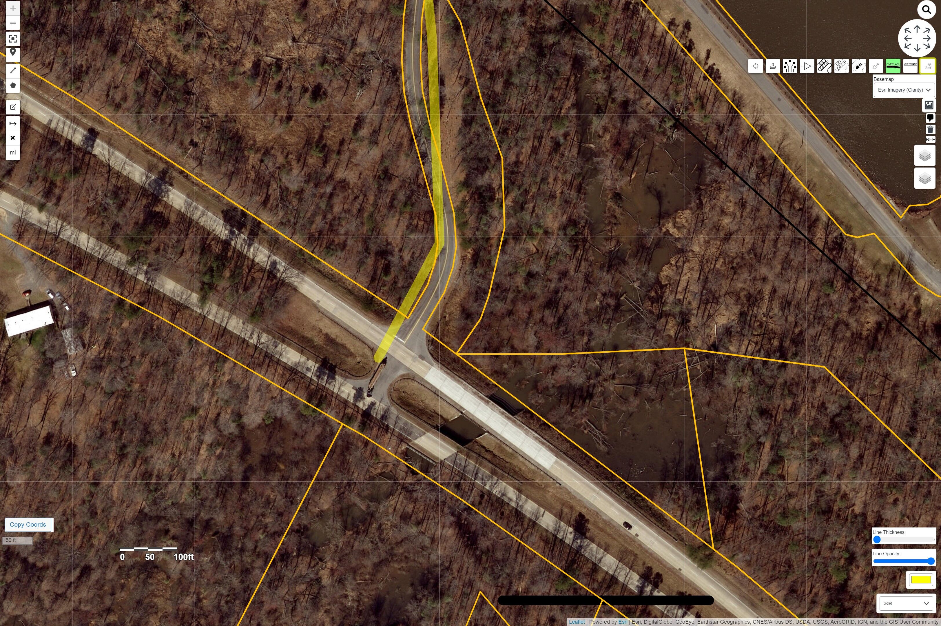 Draw Pole Line Route in Feature Route Maps – Map it All, Very Quickly!