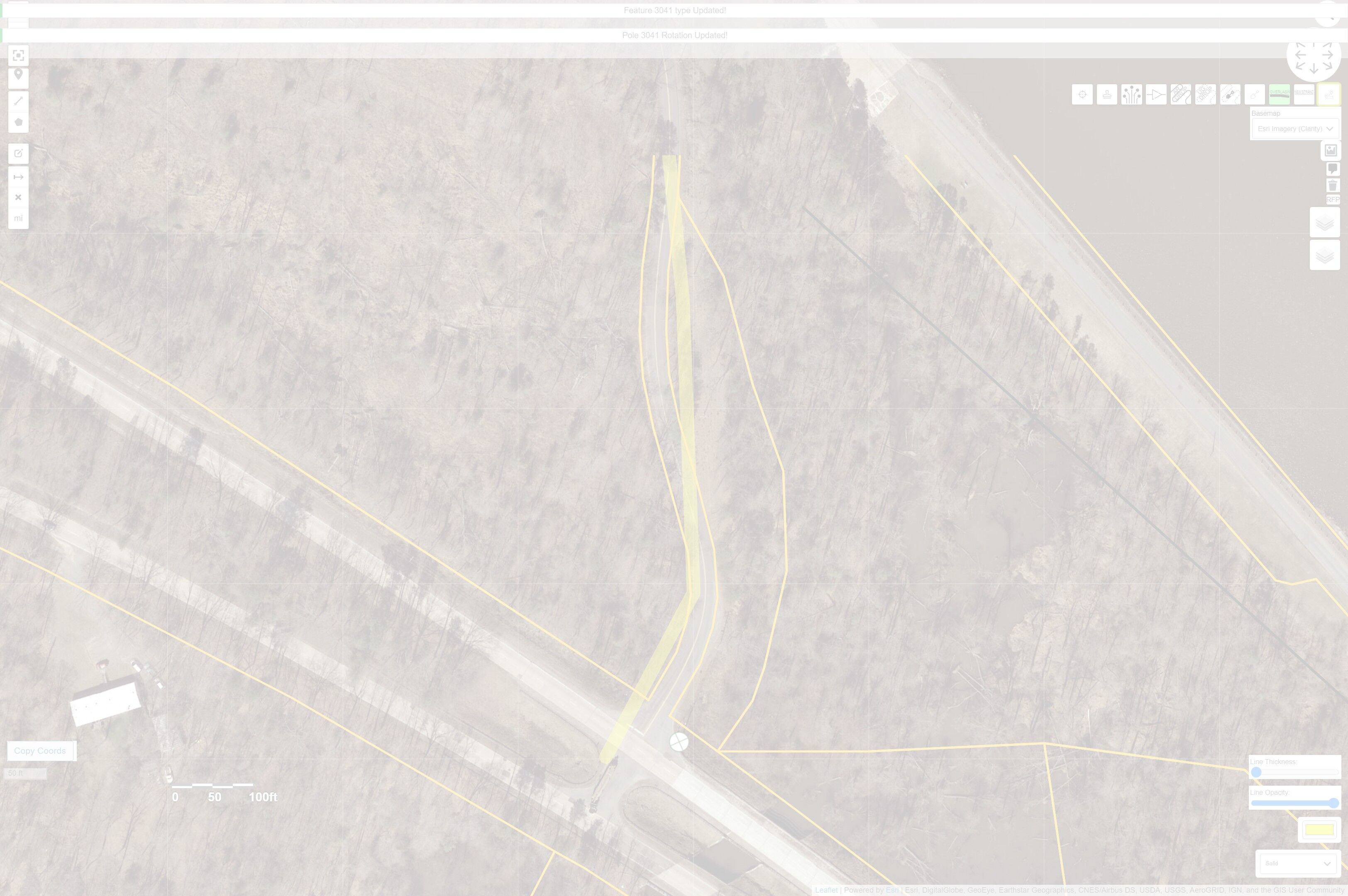 Draw Pole Line Route in Feature Route Maps – Map it All, Very Quickly!