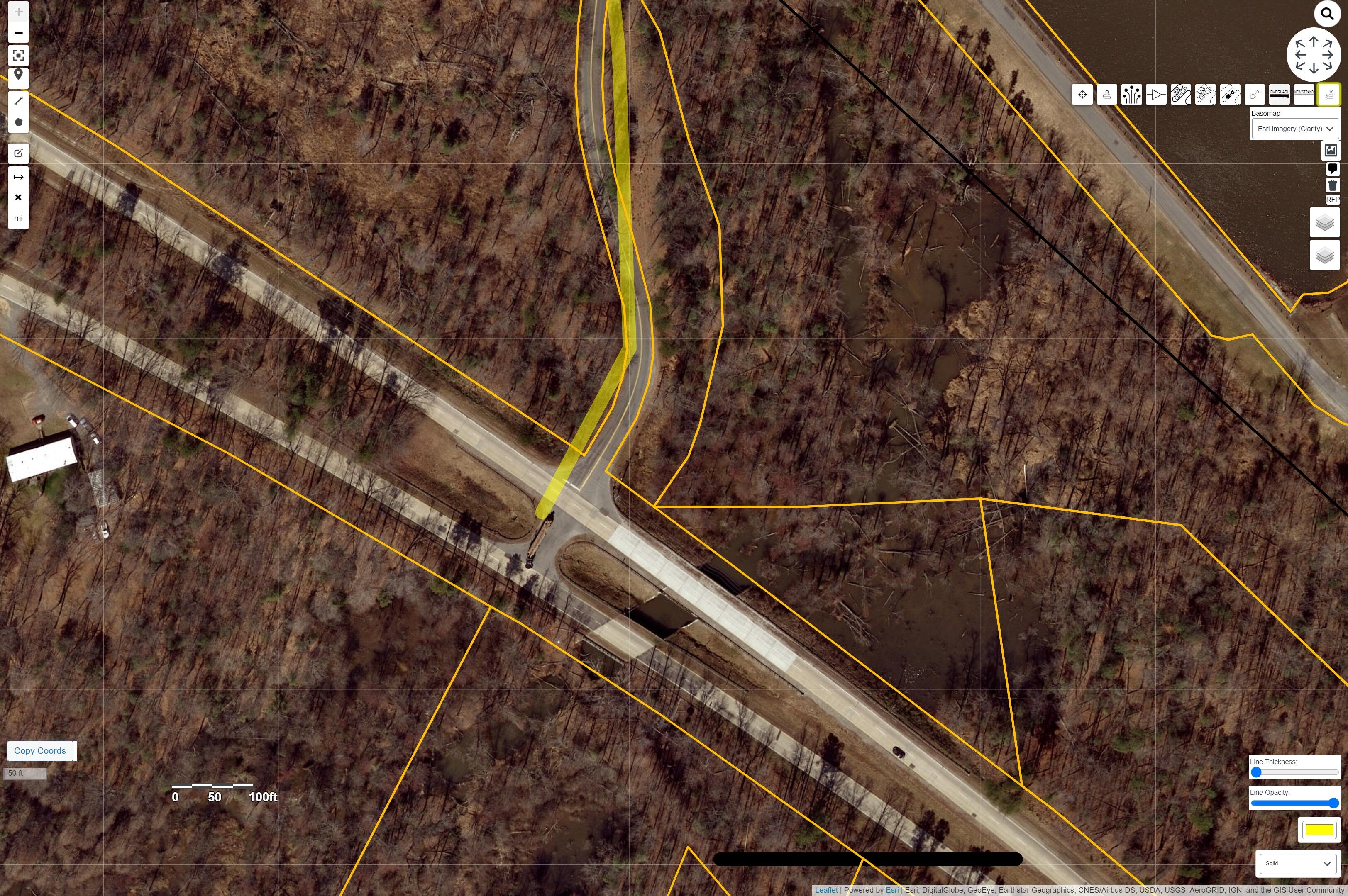 Draw Pole Line Route in Feature Route Maps – Map it All, Very Quickly!