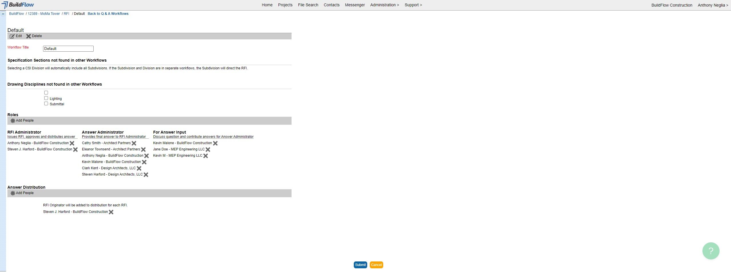 RFI FAQs - BuildFlow