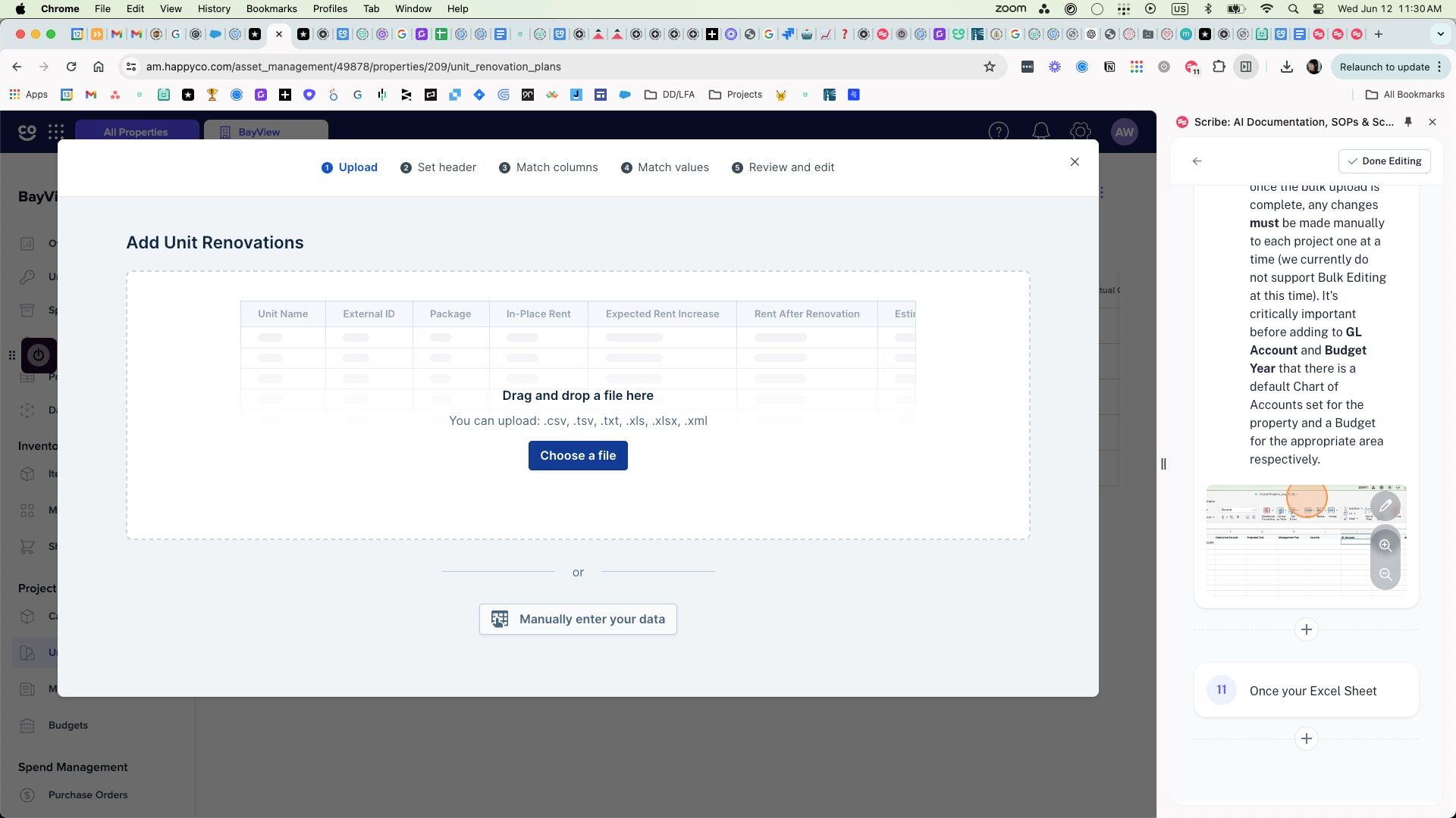 Bulk Upload – HappyCo