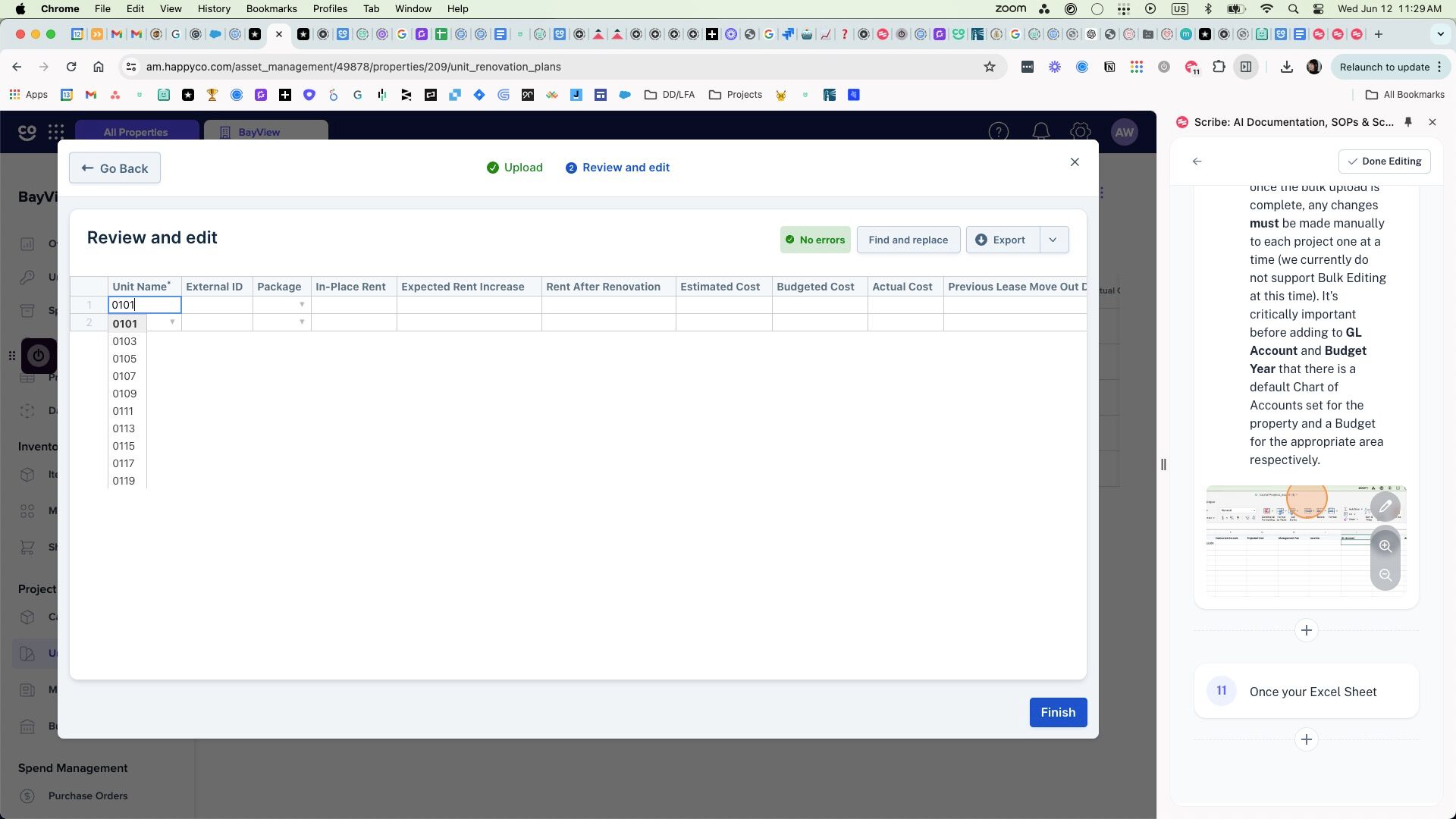 Bulk Upload – HappyCo