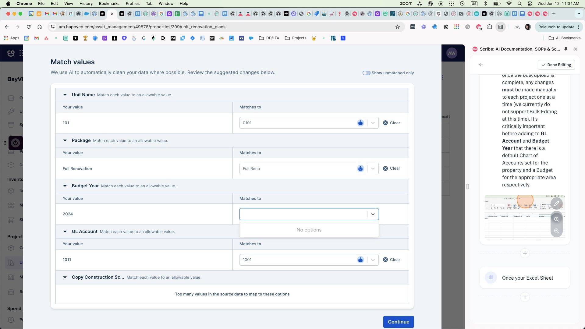 Bulk Upload – HappyCo