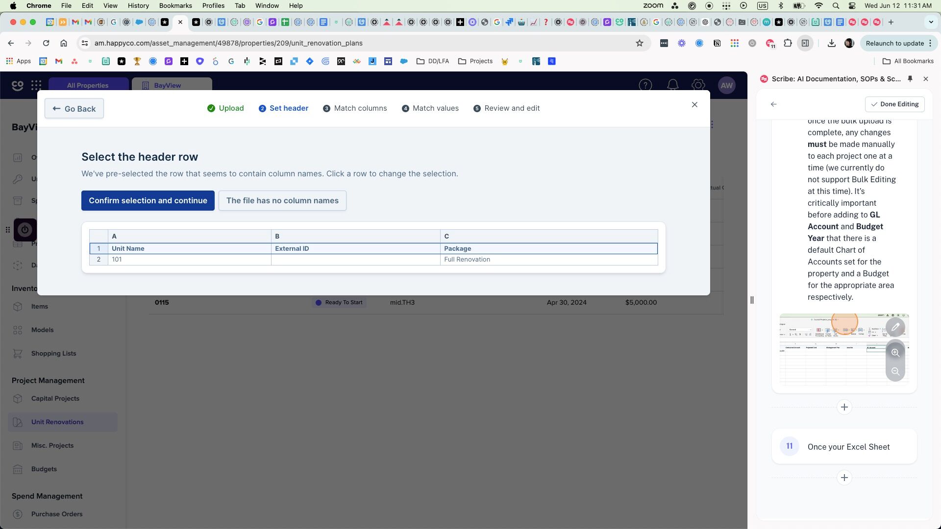 Bulk Upload – HappyCo