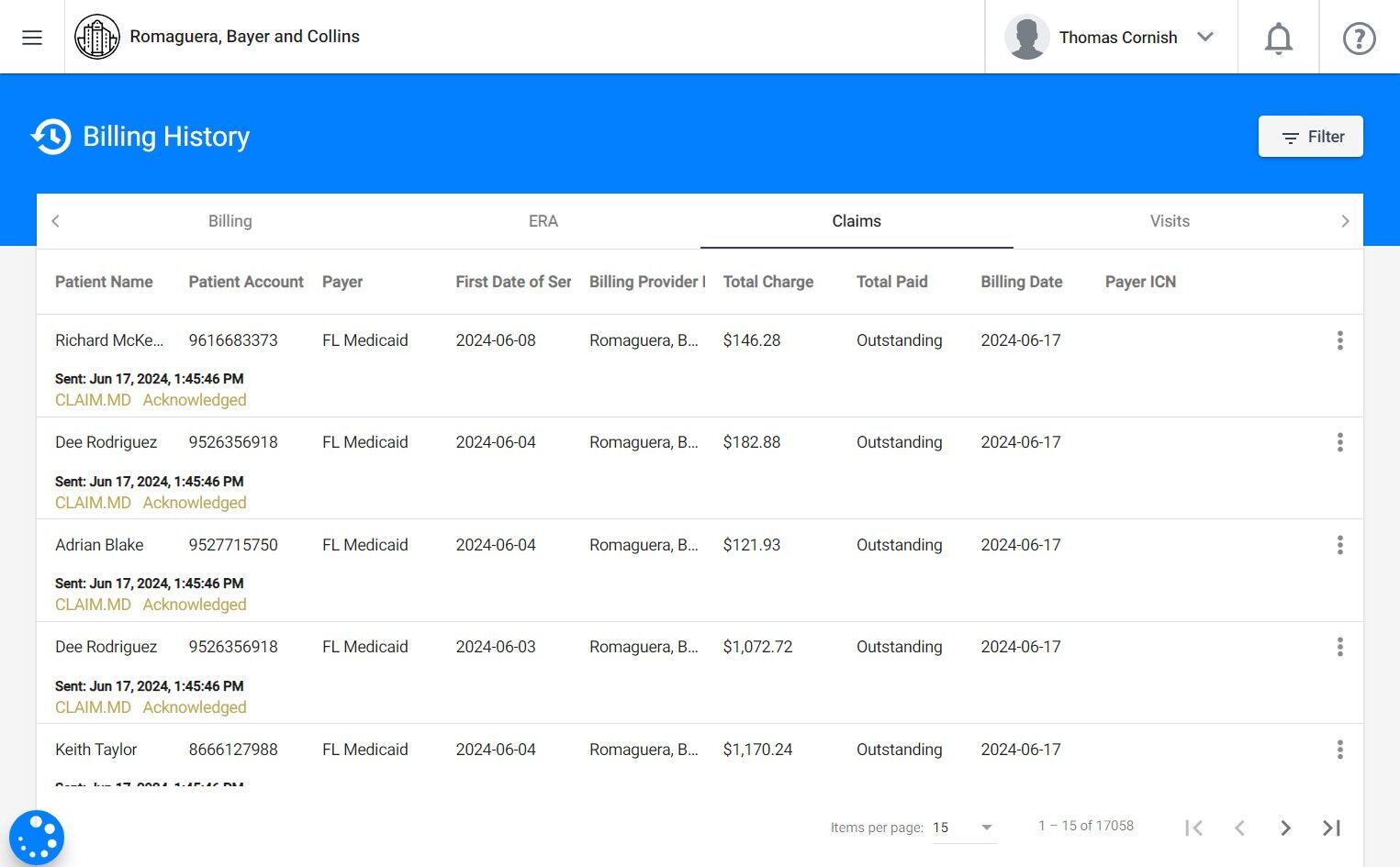How to run a billing - ABA Matrix Knowledge Desk
