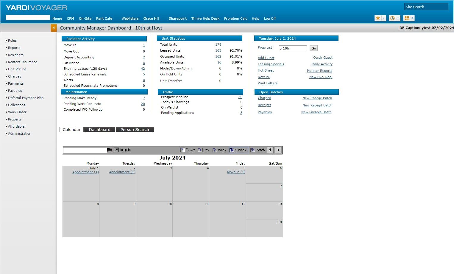 Update Unit Details in Yardi for Make Ready – Thrive Communities