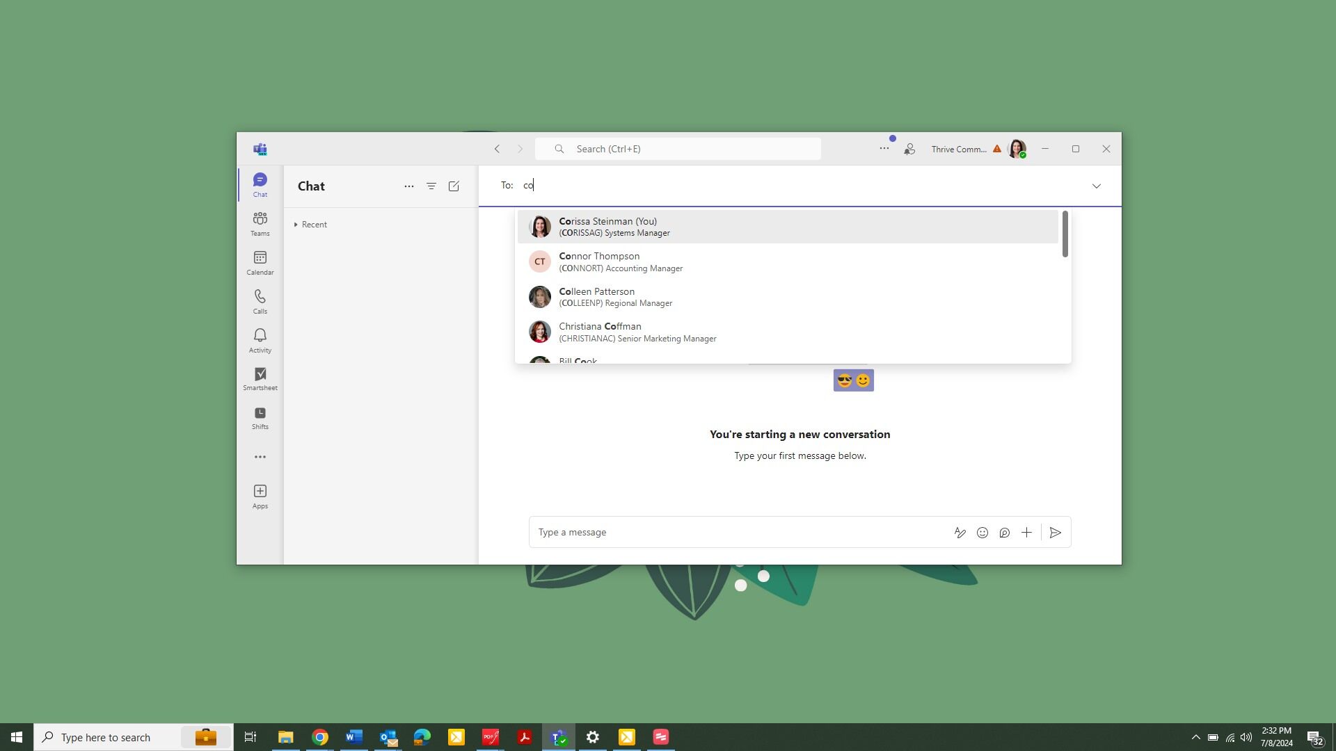 Using Microsoft Teams – Thrive Communities