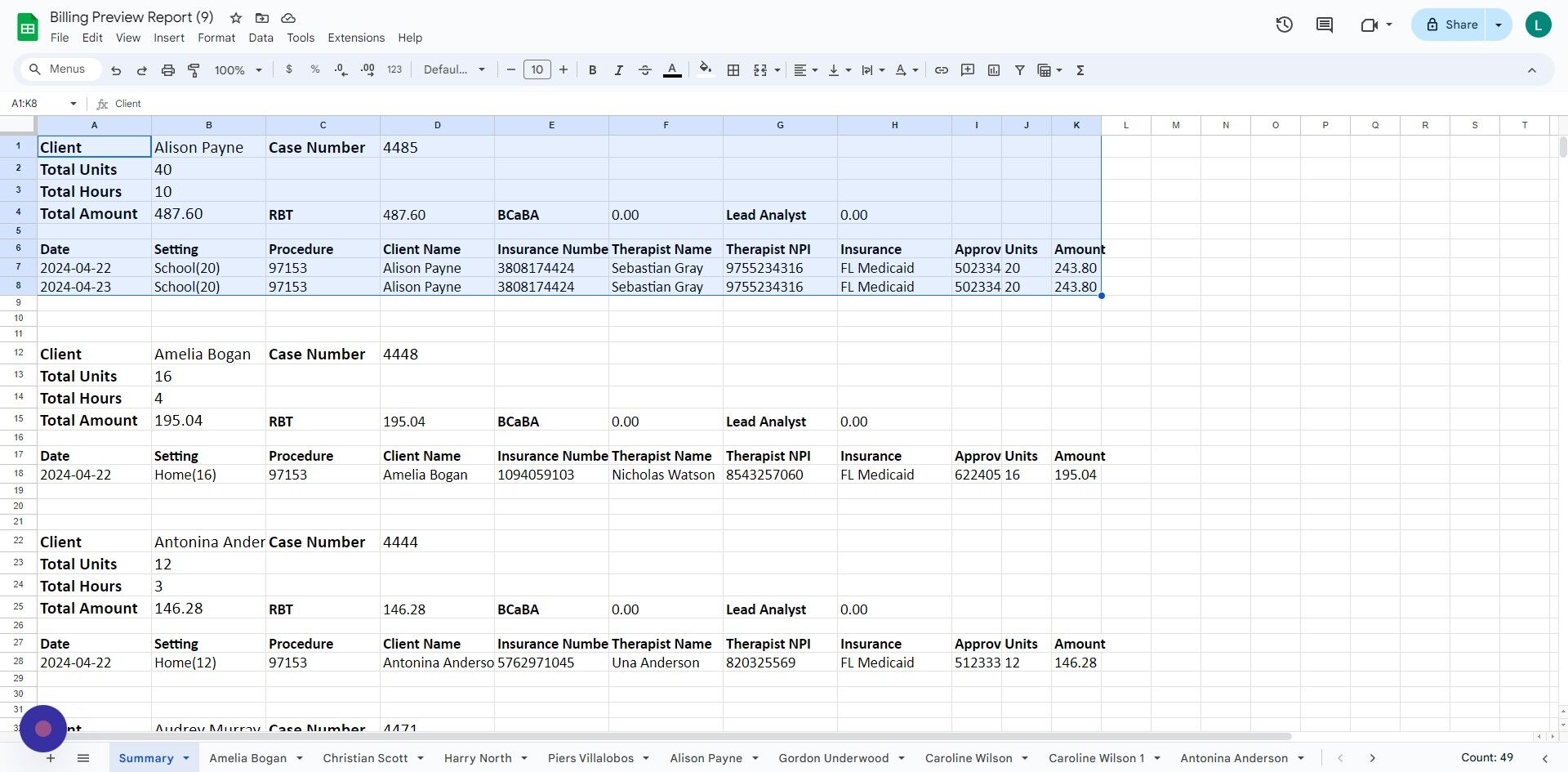 Cómo ejecutar el billing - ABA Matrix Knowledge Desk