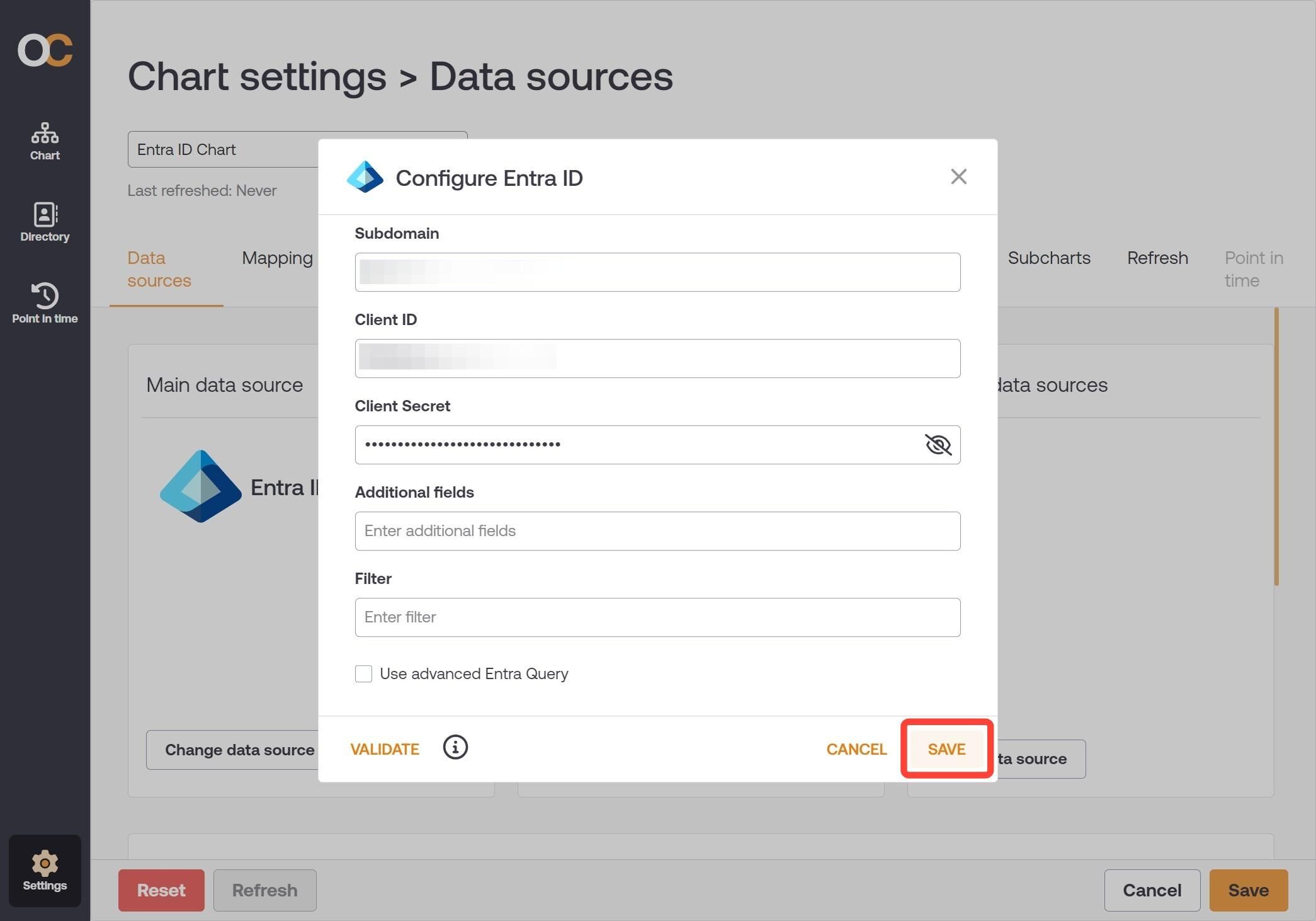 Entra ID (Azure AD) – OrgChart