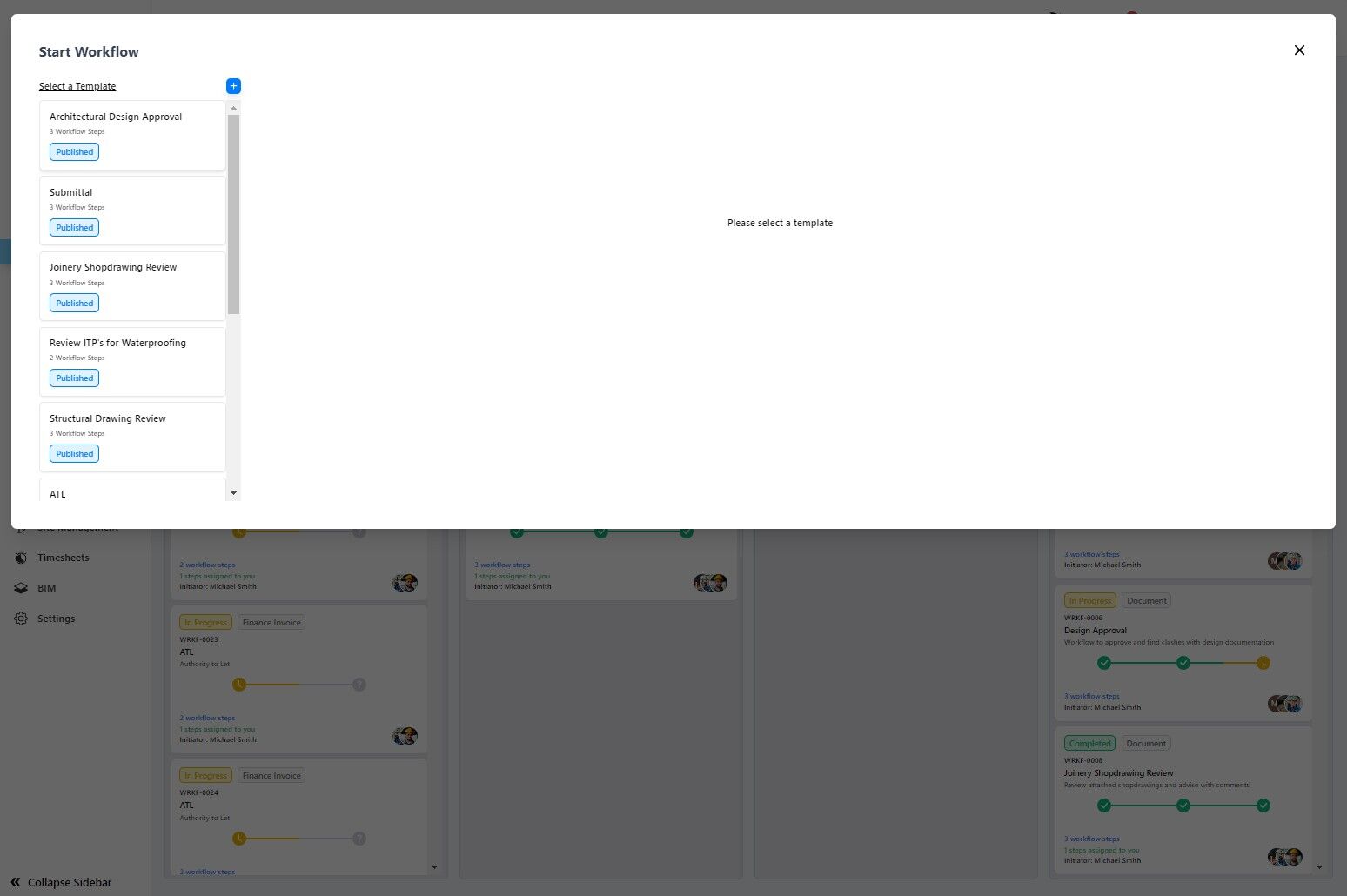 Start a Workflow from Workflow Module - Plexa Pro Knowledge Base