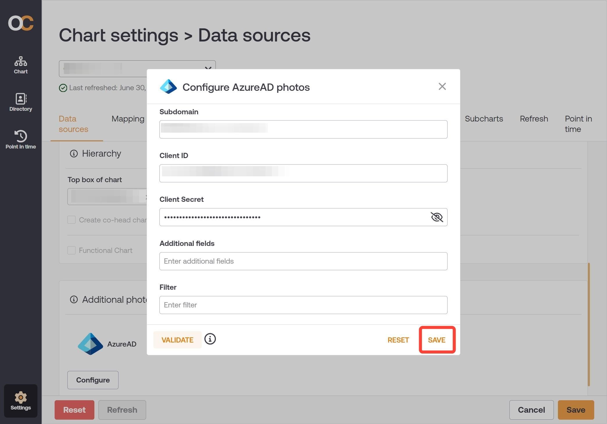 Entra ID (Azure AD) – OrgChart