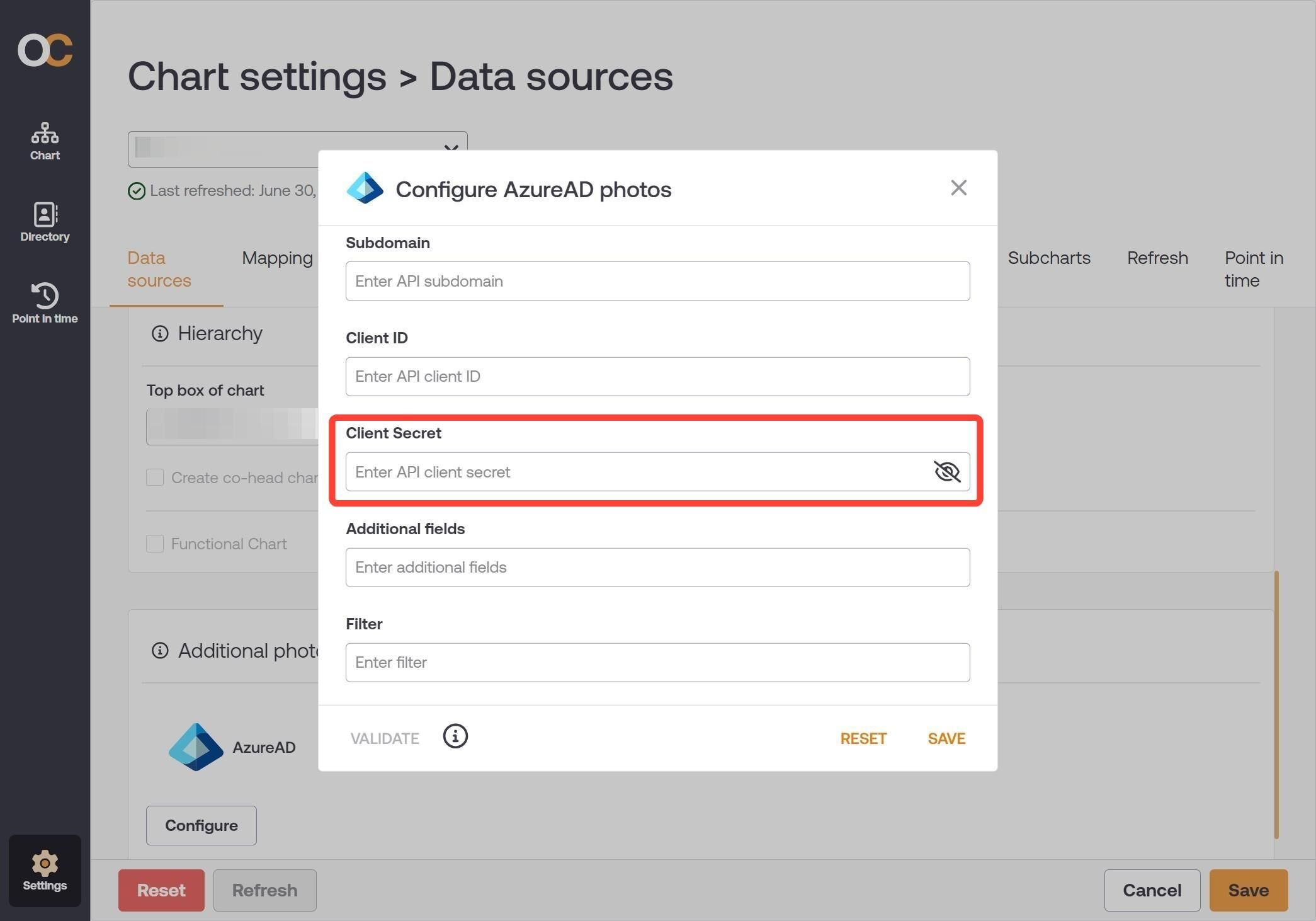 Entra ID (Azure AD) – OrgChart
