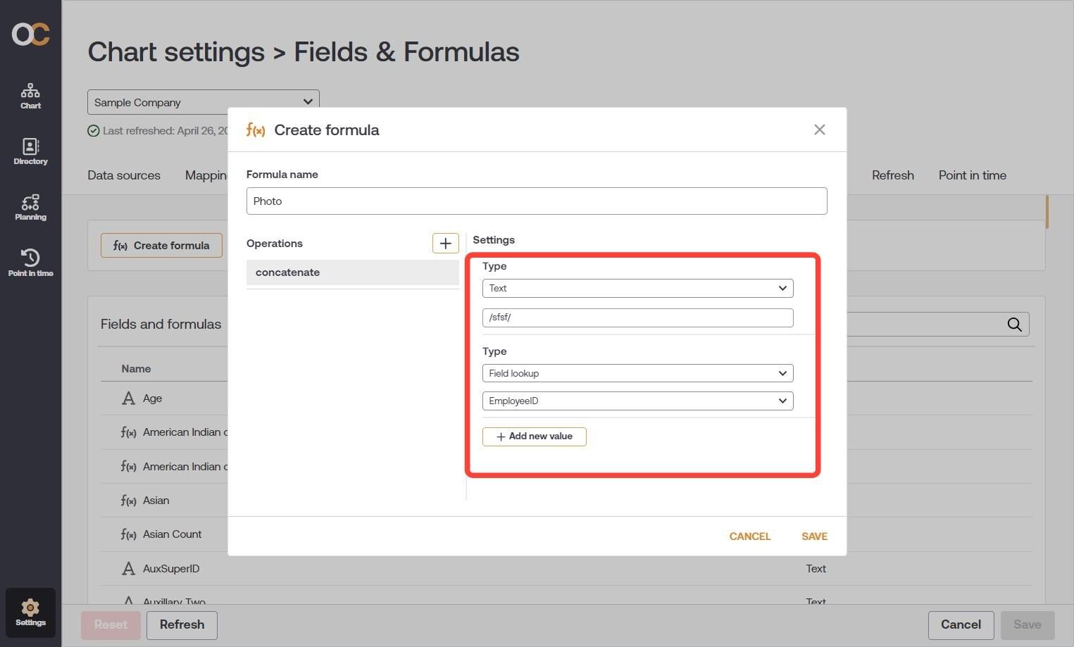 SuccessFactors – OrgChart