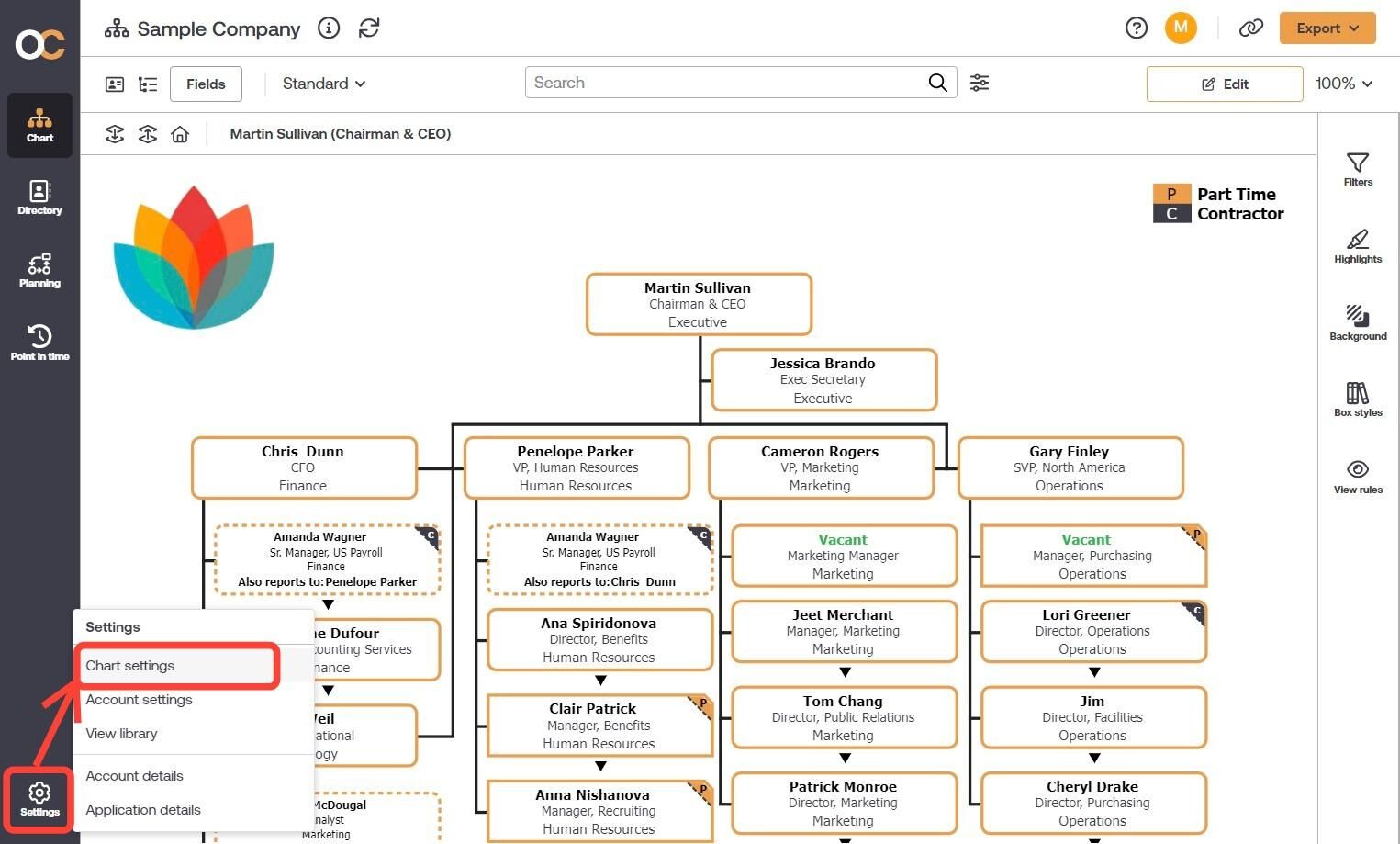 Workday (RaaS) – OrgChart