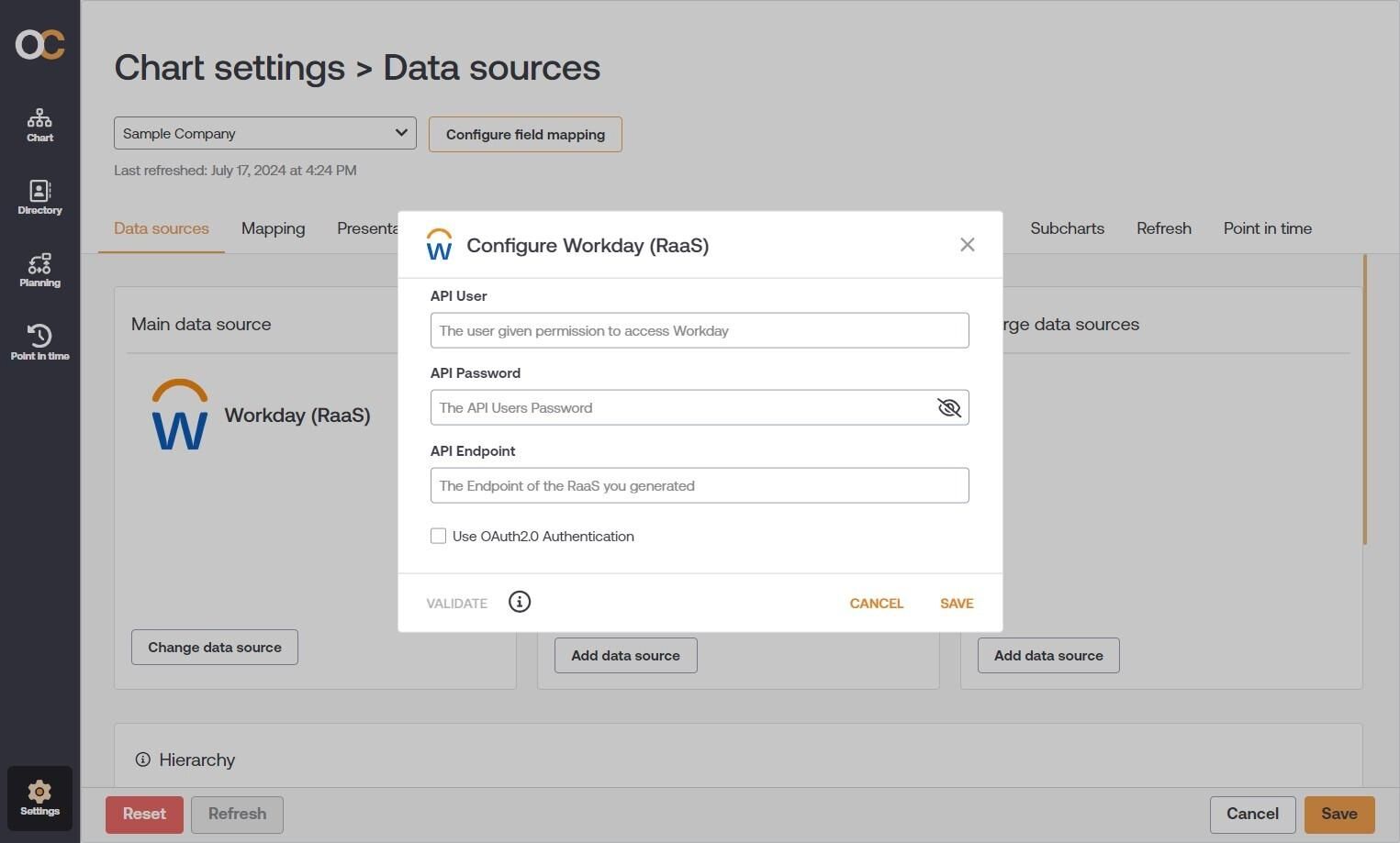 Workday (RaaS) – OrgChart